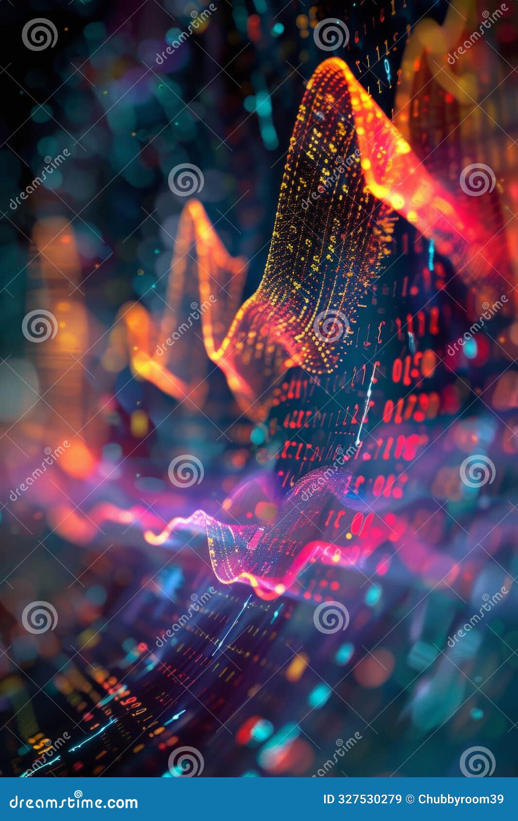 Immersive Virtual Reality Visualization of Stock Market Chart Lines ...