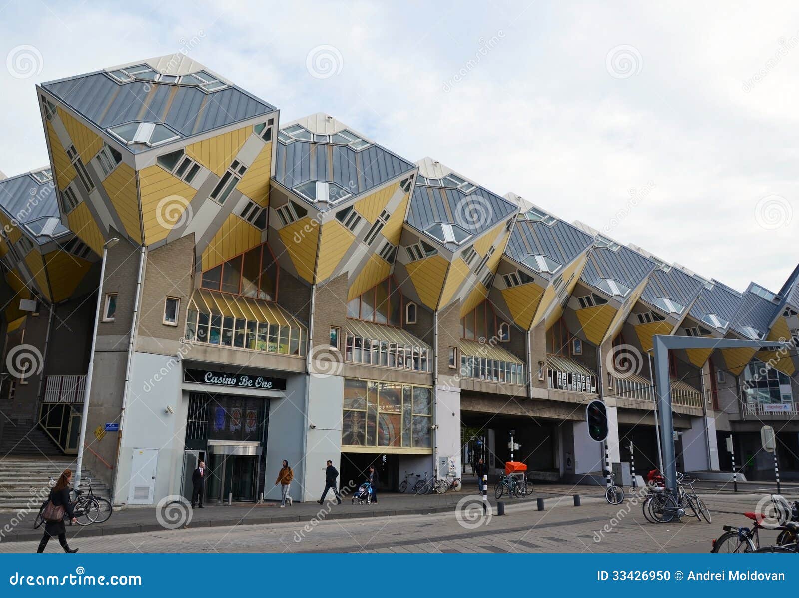 Immeuble Moderne à Rotterdam, Hollande Image éditorial - Image du ...