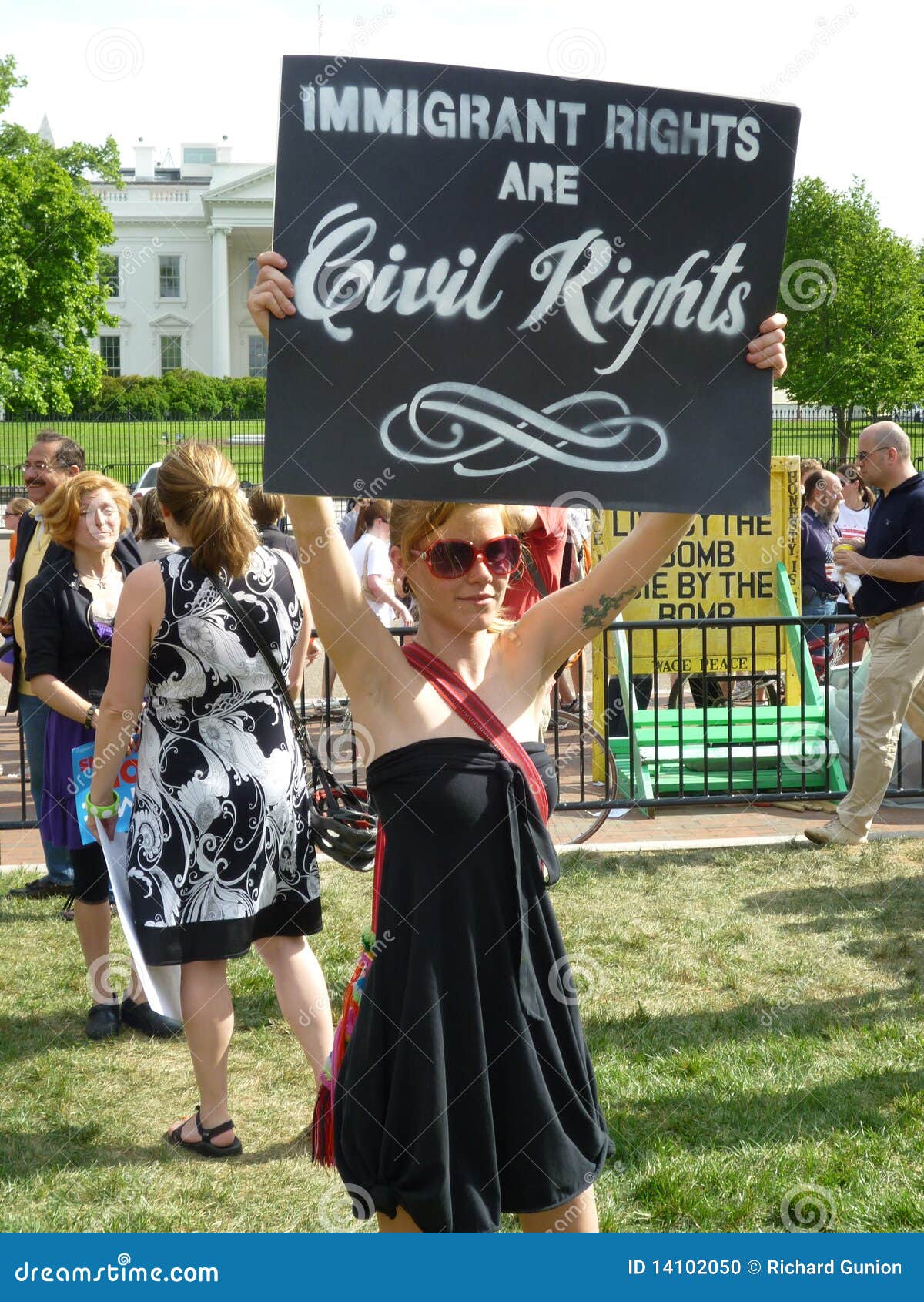 Immigrant Rights editorial image. Image of hispanic, people - 14102050