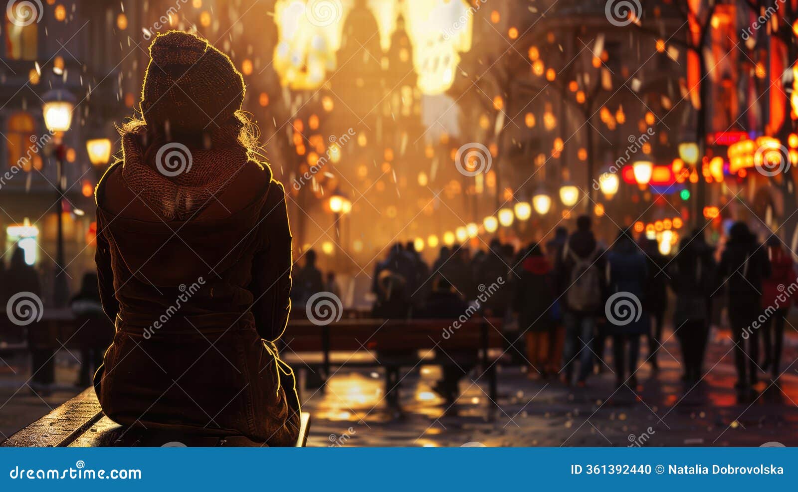 An Immigrant Stands by a Window, Looking Out at an Unfamiliar City ...