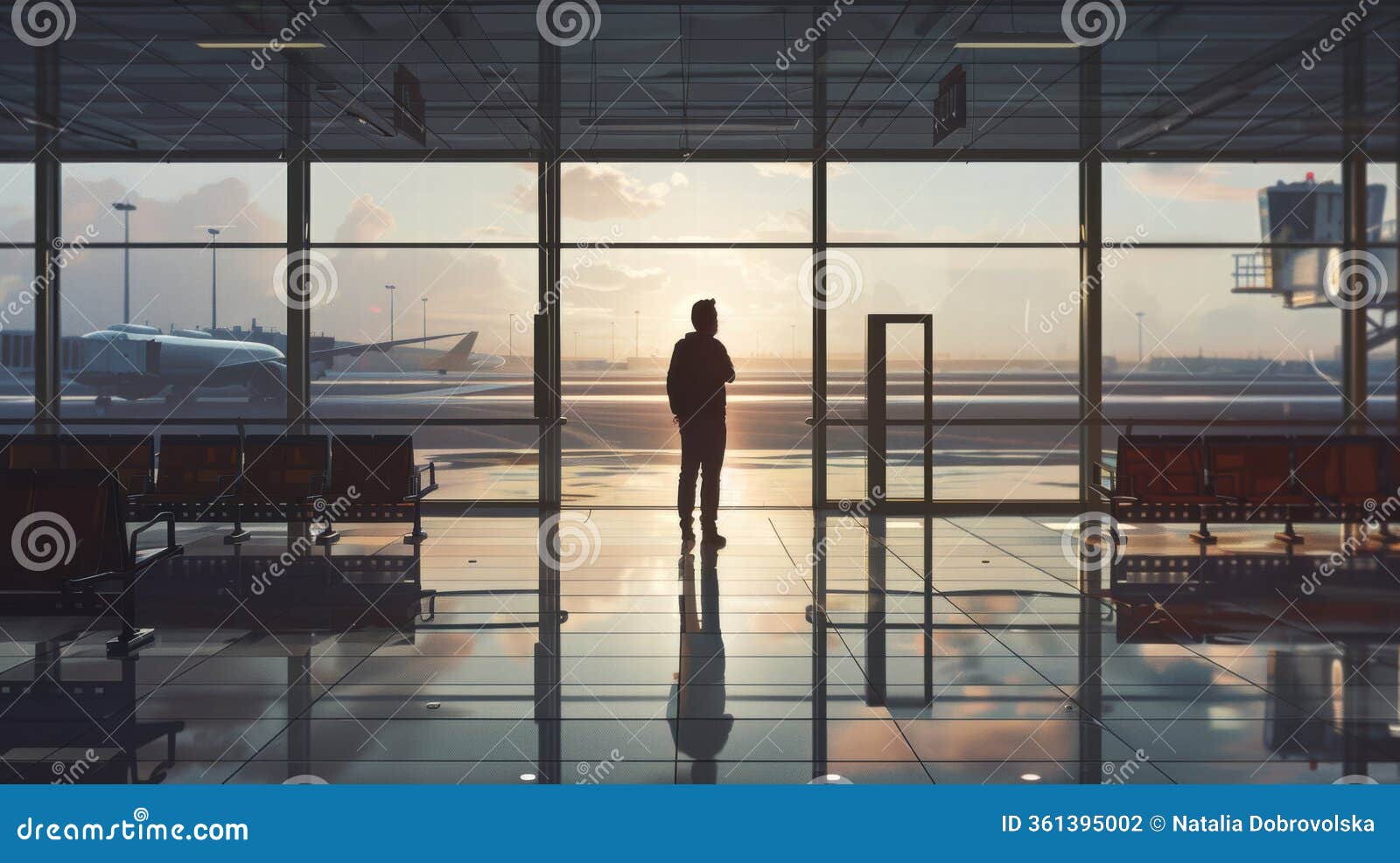 An Immigrant Stands by a Window, Looking Out at an Unfamiliar City ...