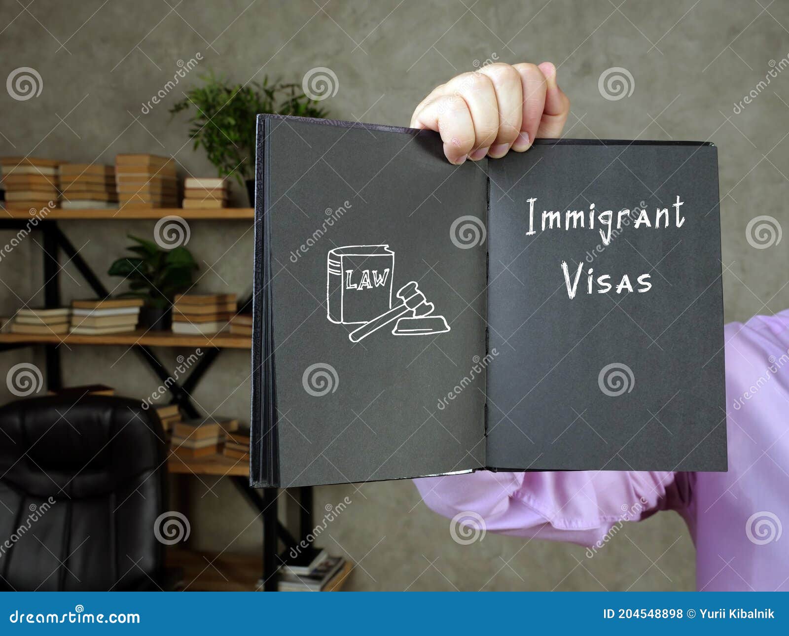 Immigrant Visas Sign on the Sheet Stock Photo - Image of amendment ...