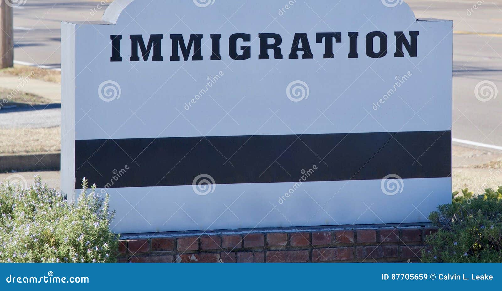 Immigration Debate Sign stock image. Image of uprooting - 87705659