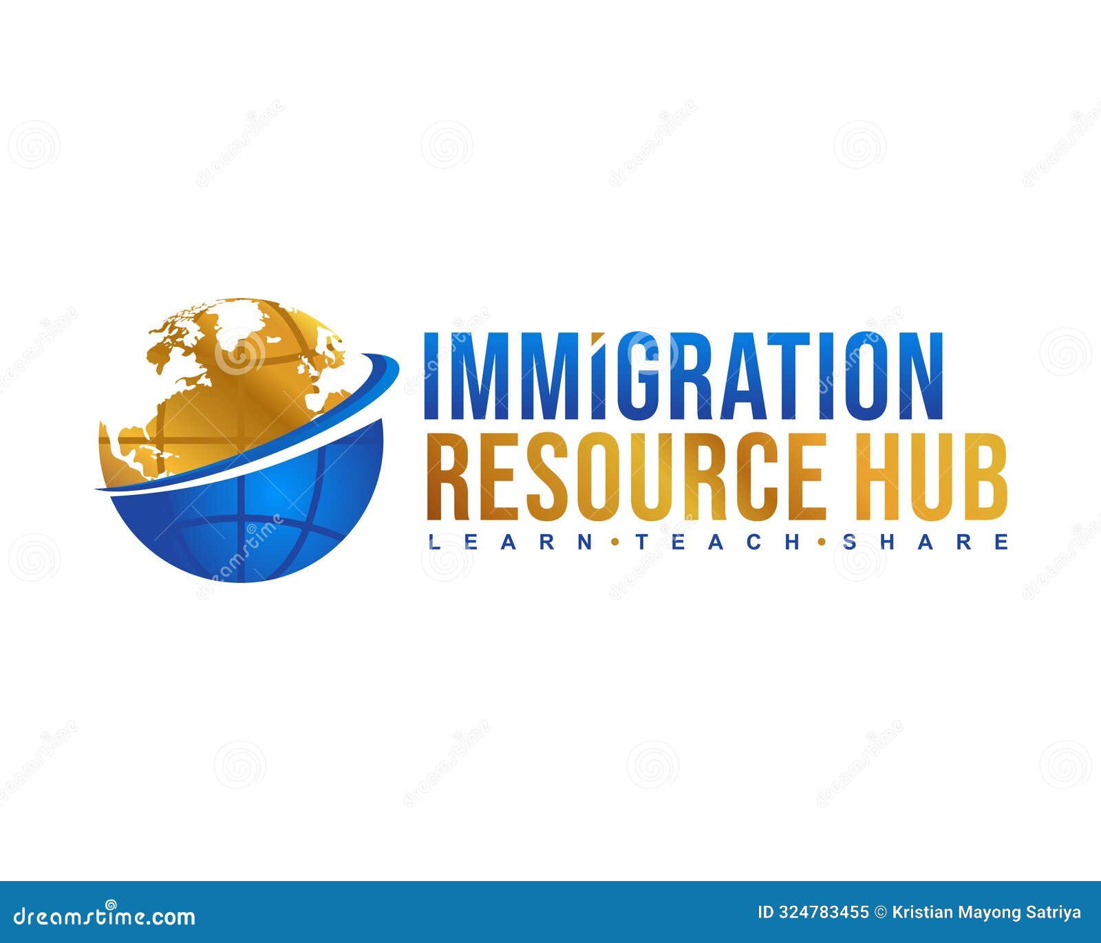 Immigration logo vector stock vector. Illustration of country - 324783455