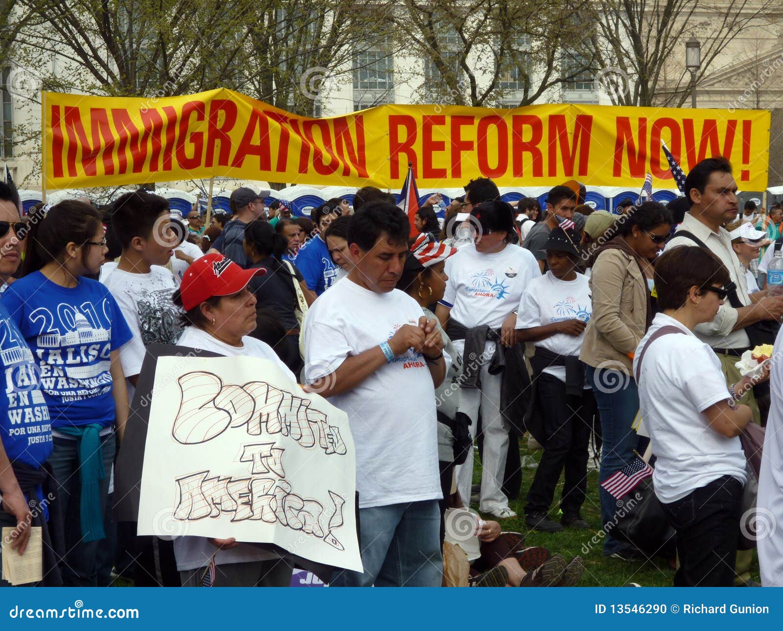Immigration Reform editorial image. Image of events, protest - 13546290