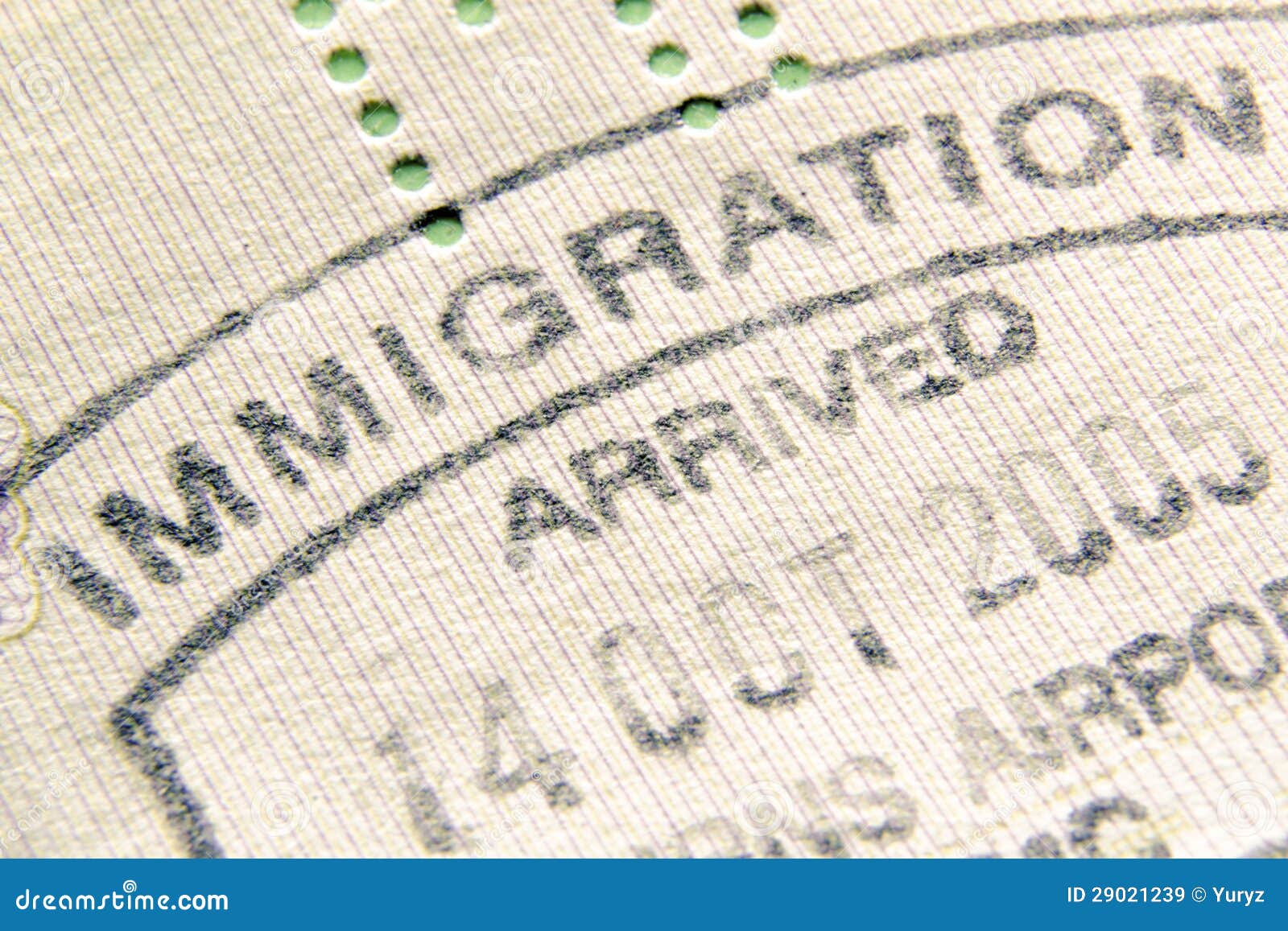 Immigration stamp stock image. Image of border, customs - 29021239