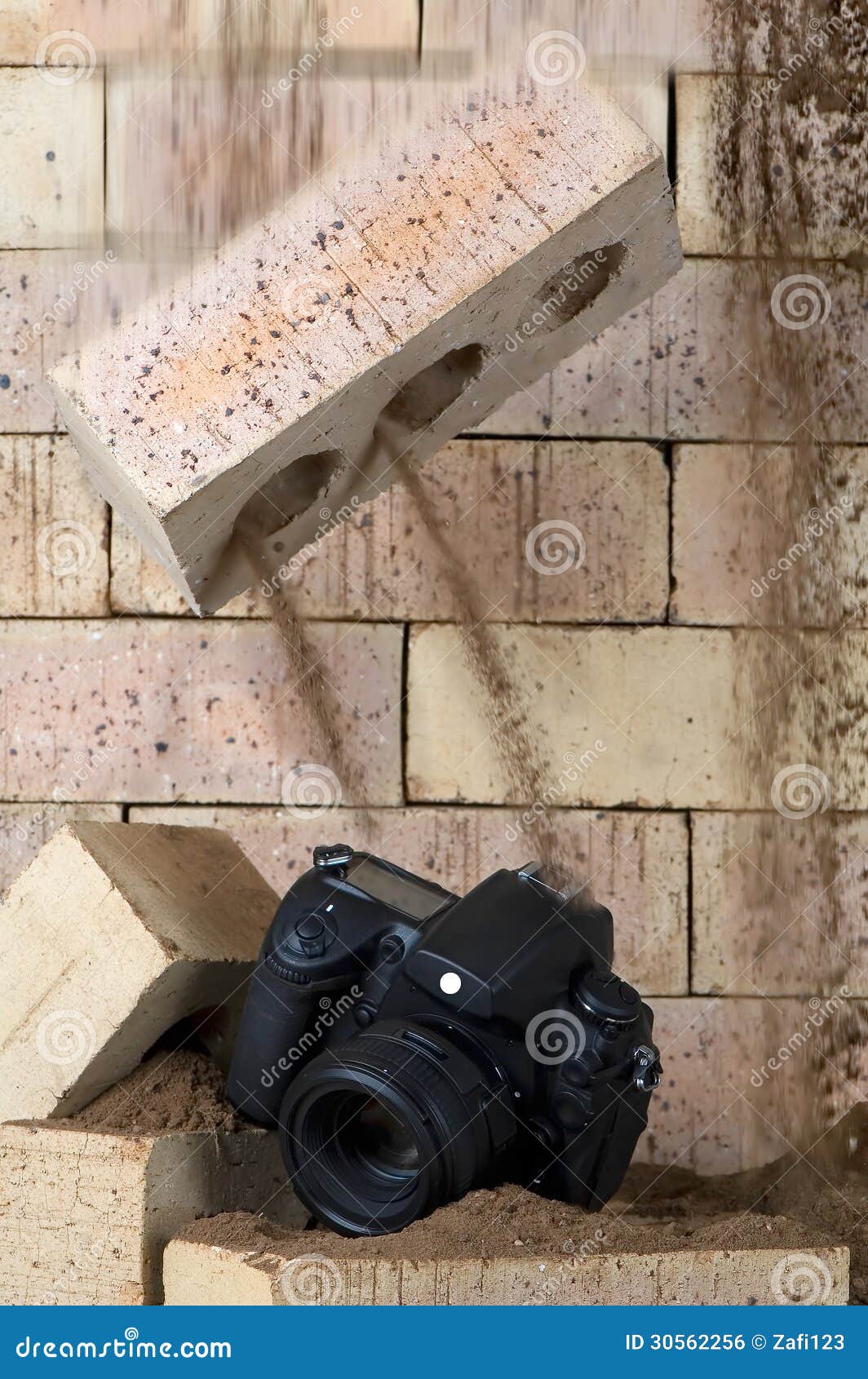 Imminent destruction stock photo. Image of shake, insurance - 30562256