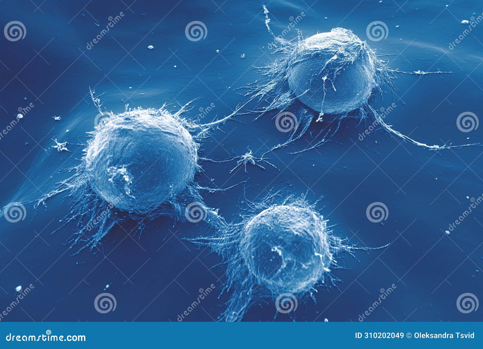 Immune Cells Attack Cancer Cells, T-cells Attacking Cancer Stock Image ...