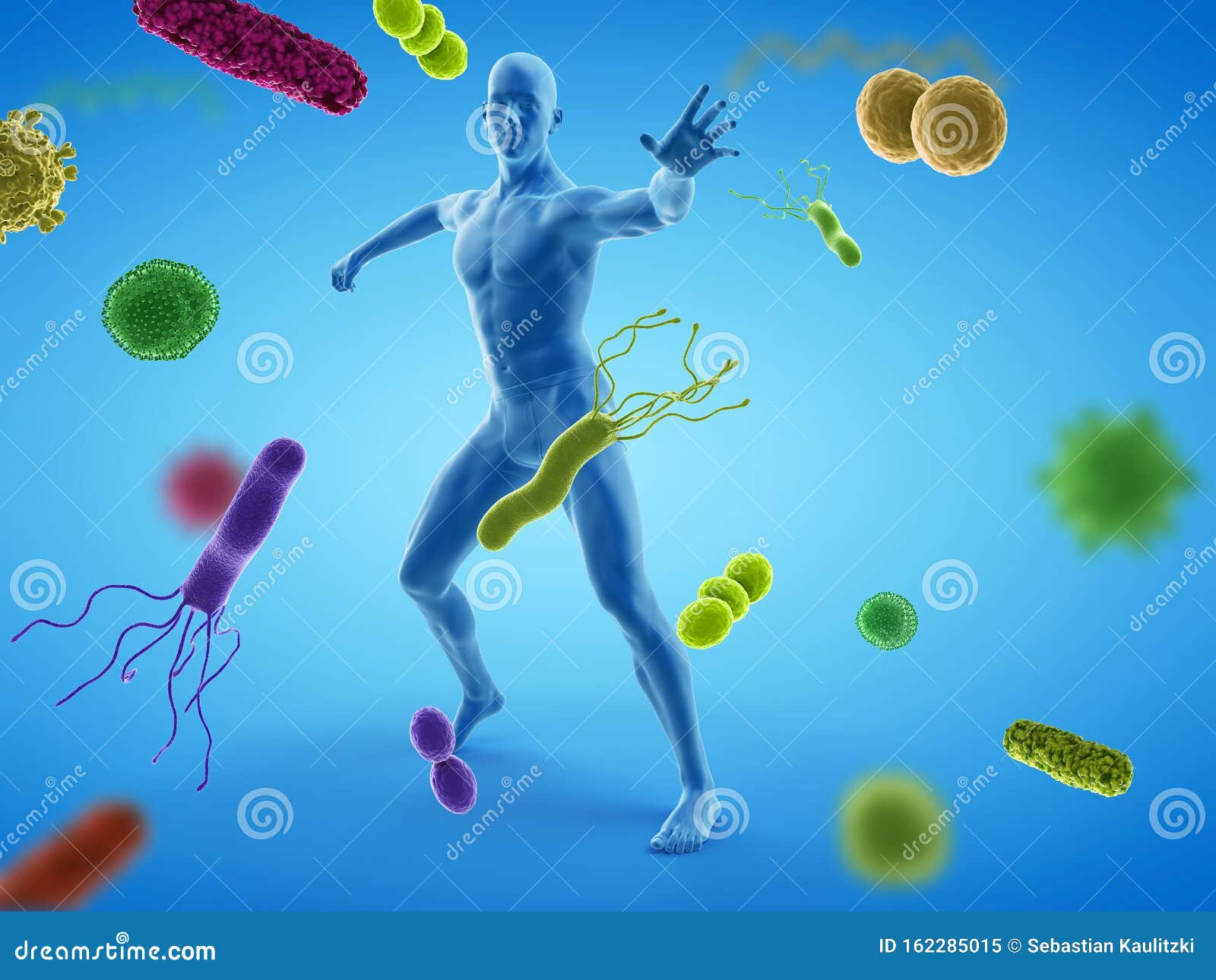 Immune defense stock illustration. Illustration of defense - 162285015