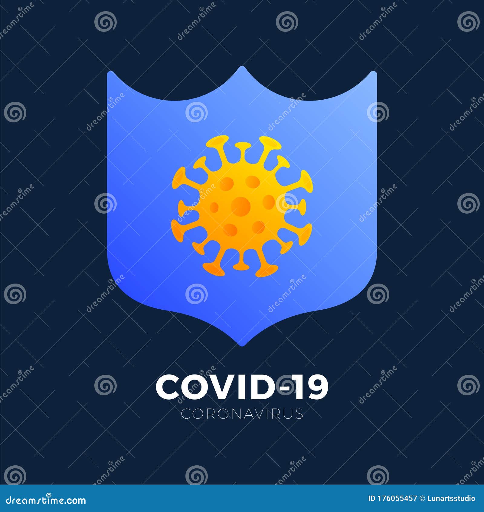 Immune from Flu Germ Icon, Virus Protection, Hygiene Shield, Bacterial ...