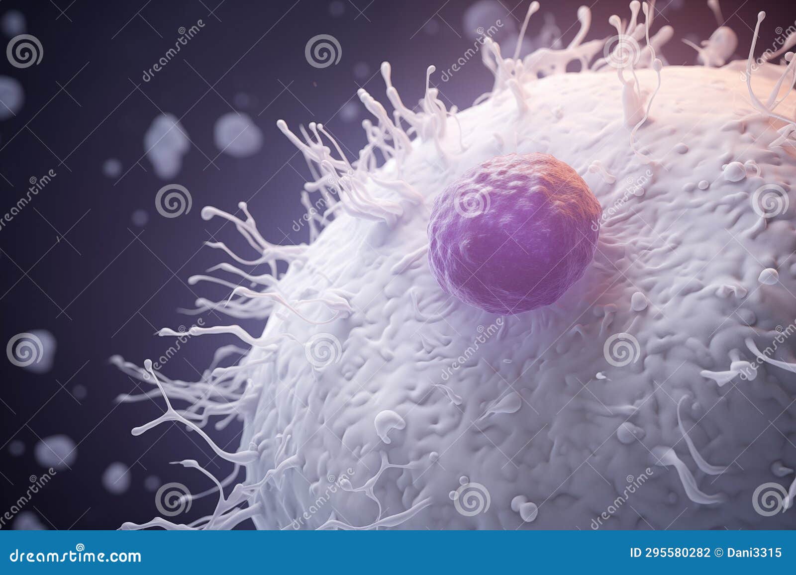 Immune Response in Action stock illustration. Illustration of ...