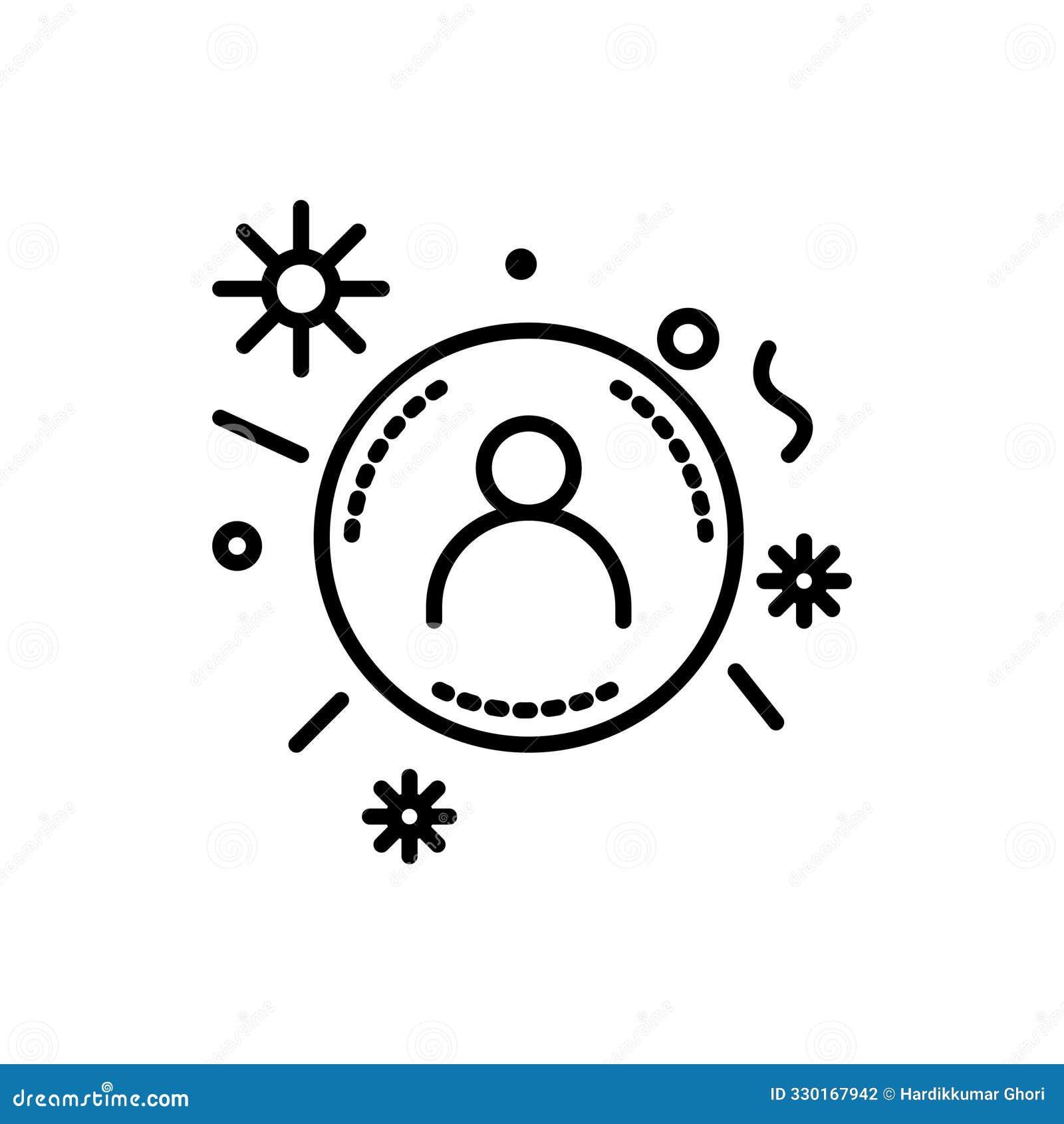 Immune system support icon stock illustration. Illustration of line ...