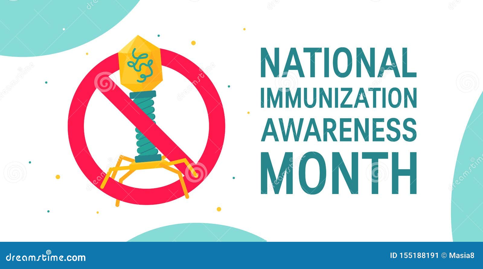 Immune System Template for Web Banners, Vector Stock Vector ...