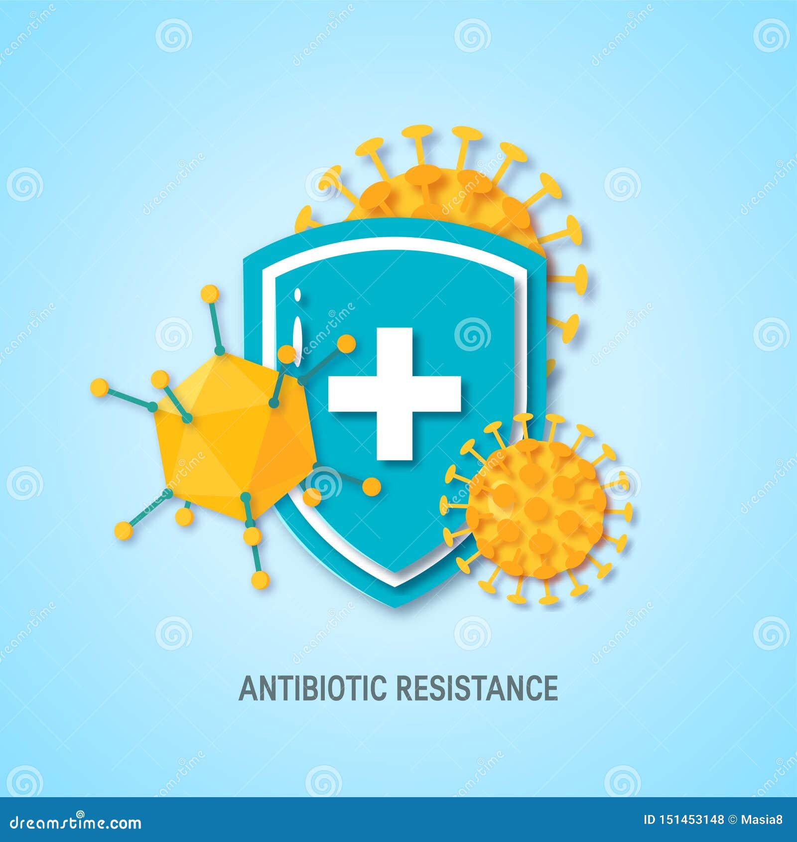 Immune System Vector Concept, Simple Colored Icon Stock Vector ...