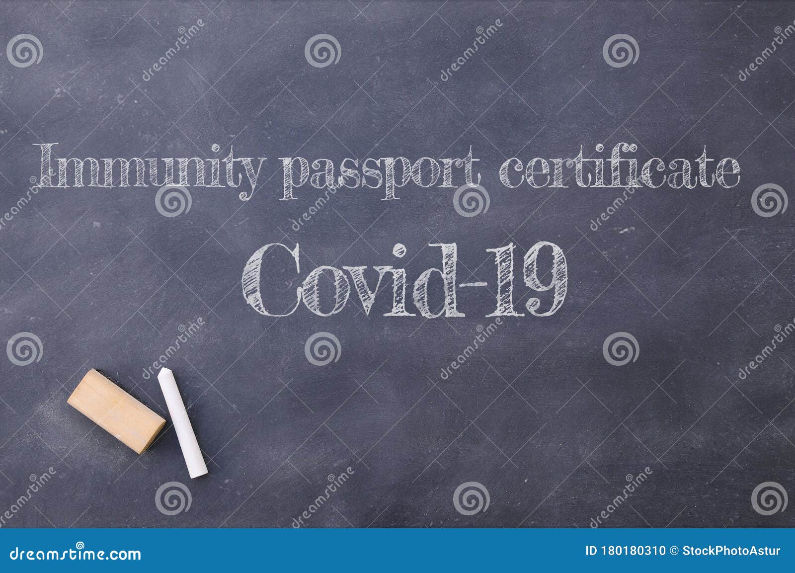 Immunity Passport Certificate Covid-19 Stock Photo - Image of science ...