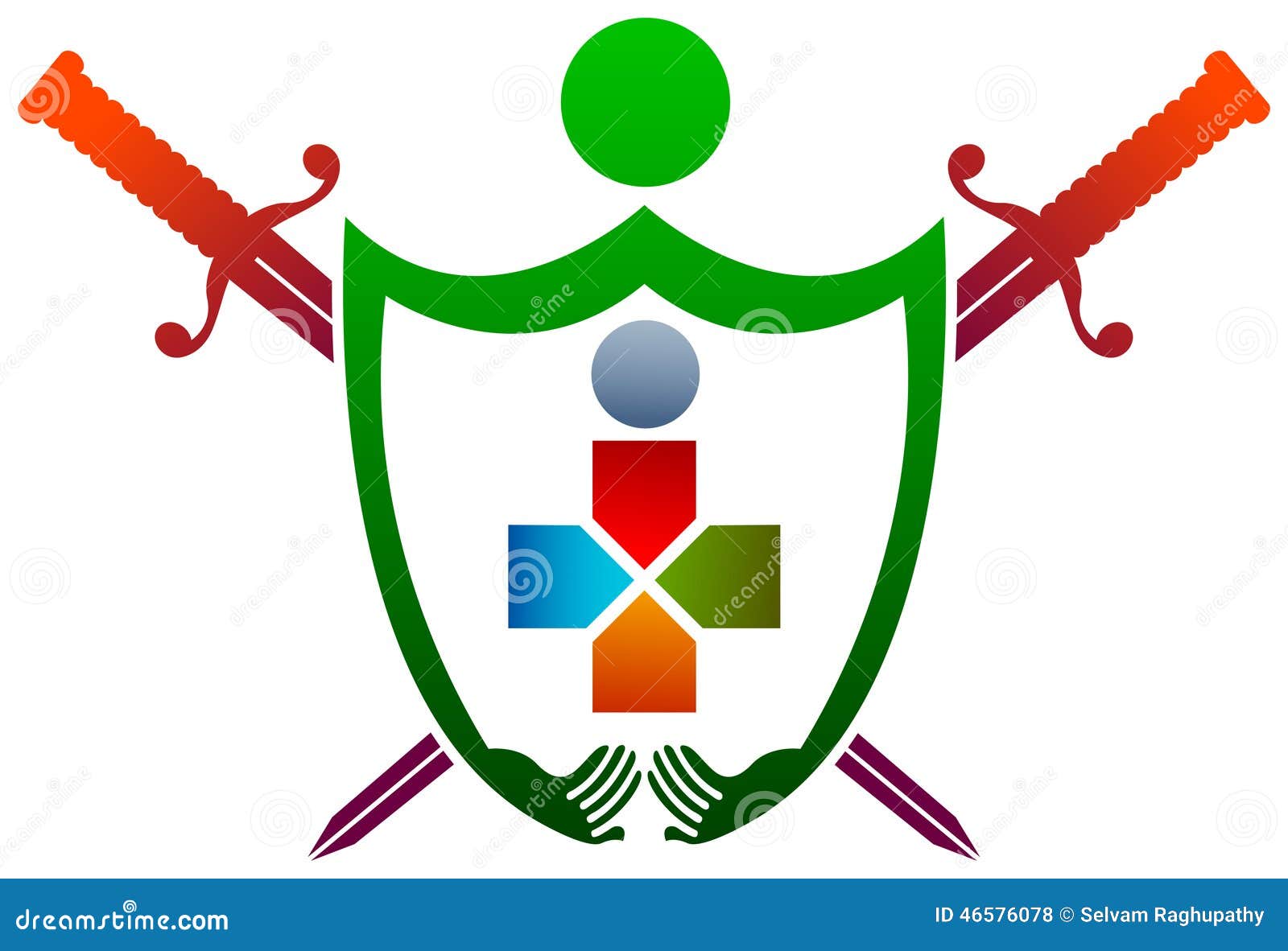 Immunology logo stock vector. Illustration of defense - 46576078