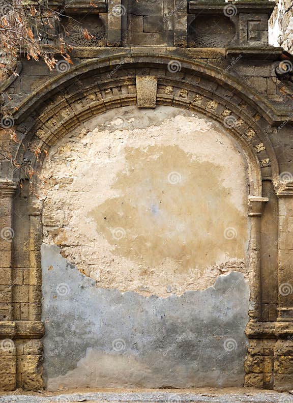 Immured Arch stock photo. Image of wall, architecture - 4317630