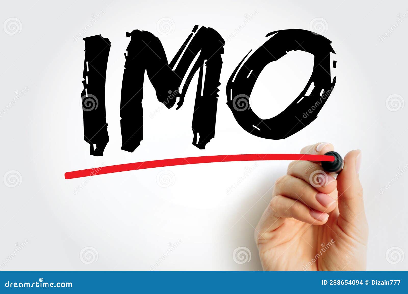 IMO - in My Opinion Acronym, Text Concept for Presentations and Reports ... IMO - in My Opinion Acronym, Text Concept for Presentations and Reports ...