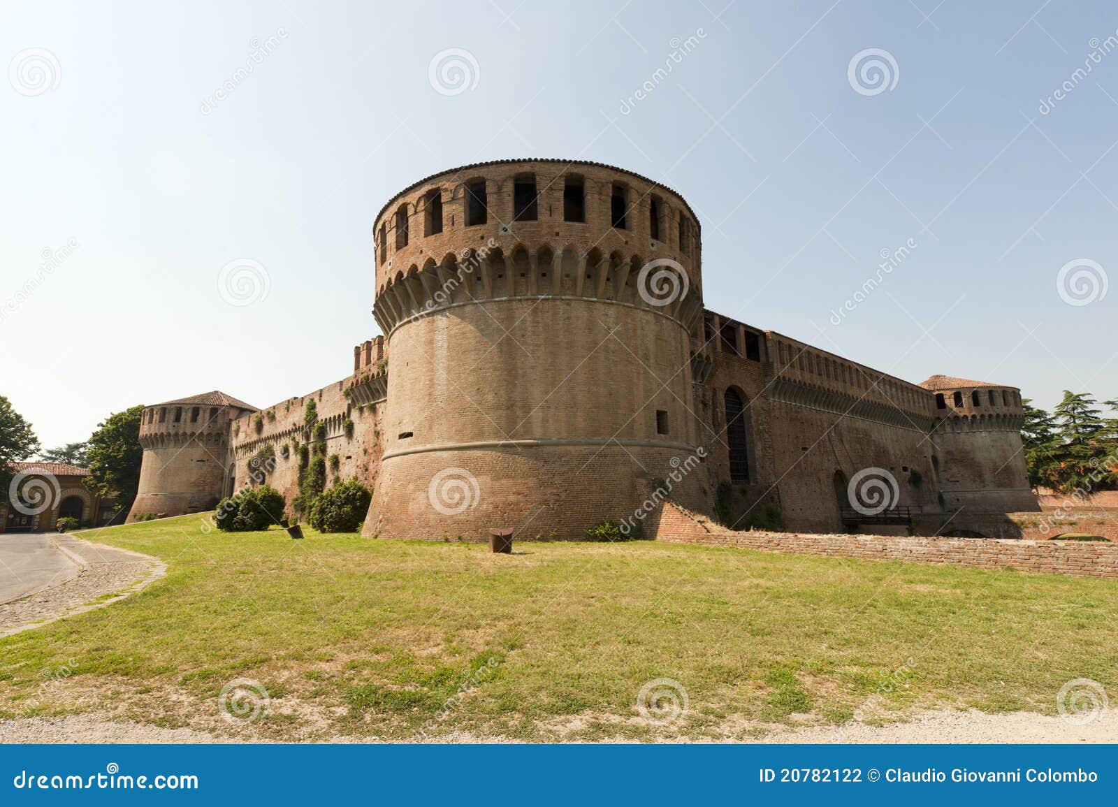 Imola (Italy) - Medieval Castle Stock Photo - Image of castle, ancient ...