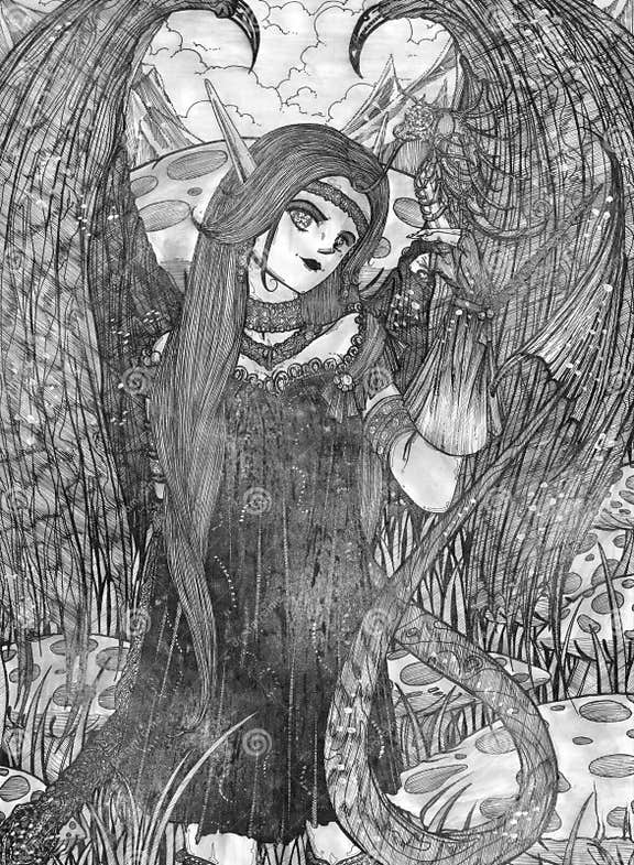 Imp stock illustration. Illustration of devil, animation - 13876312