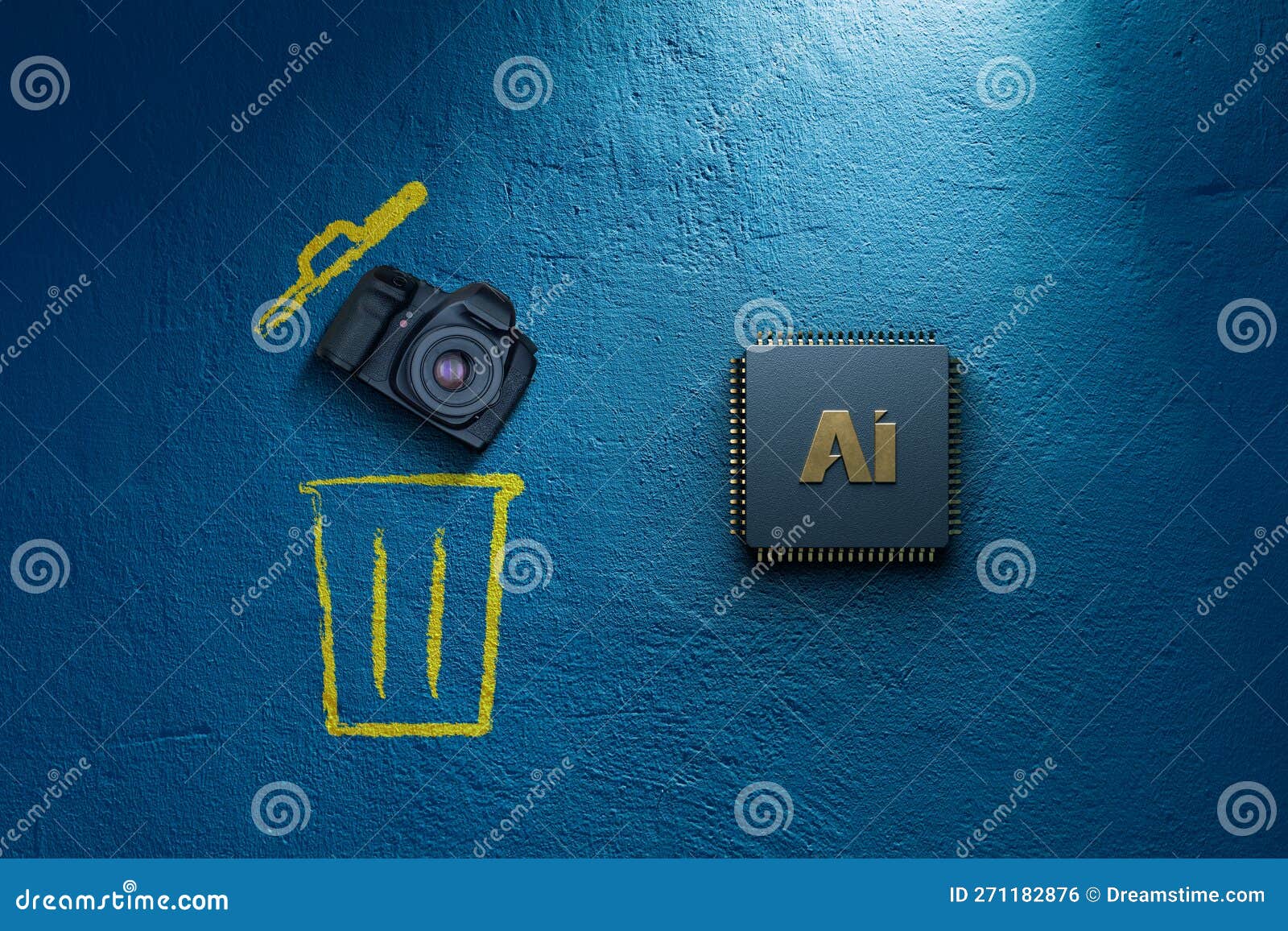 Impact of AI on Photographers and Their Work and Workflow Stock Photo - Image of camera ...