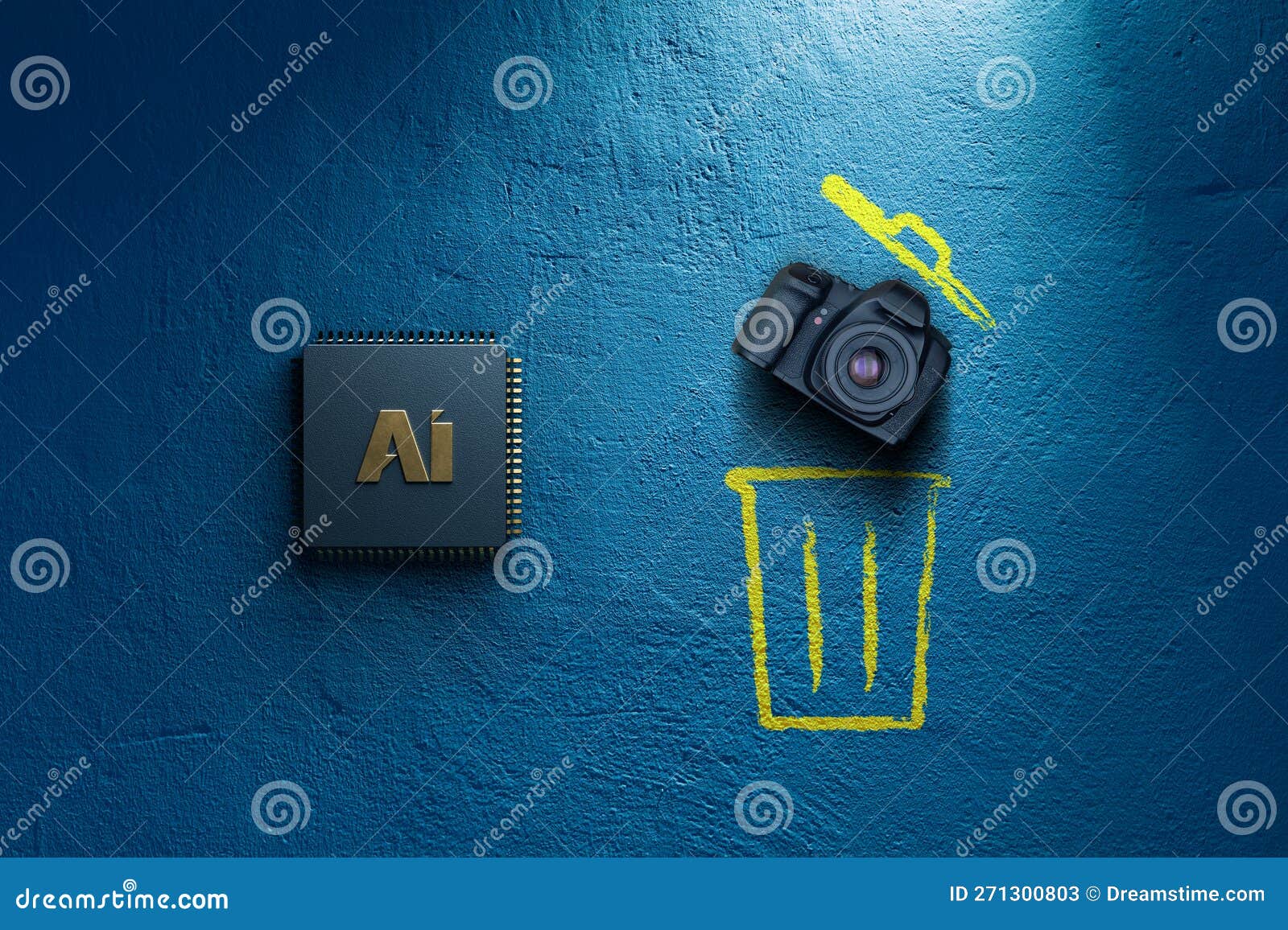 Impact of AI on Photographers and Their Work and Workflow Stock Image - Image of trend, replace ...