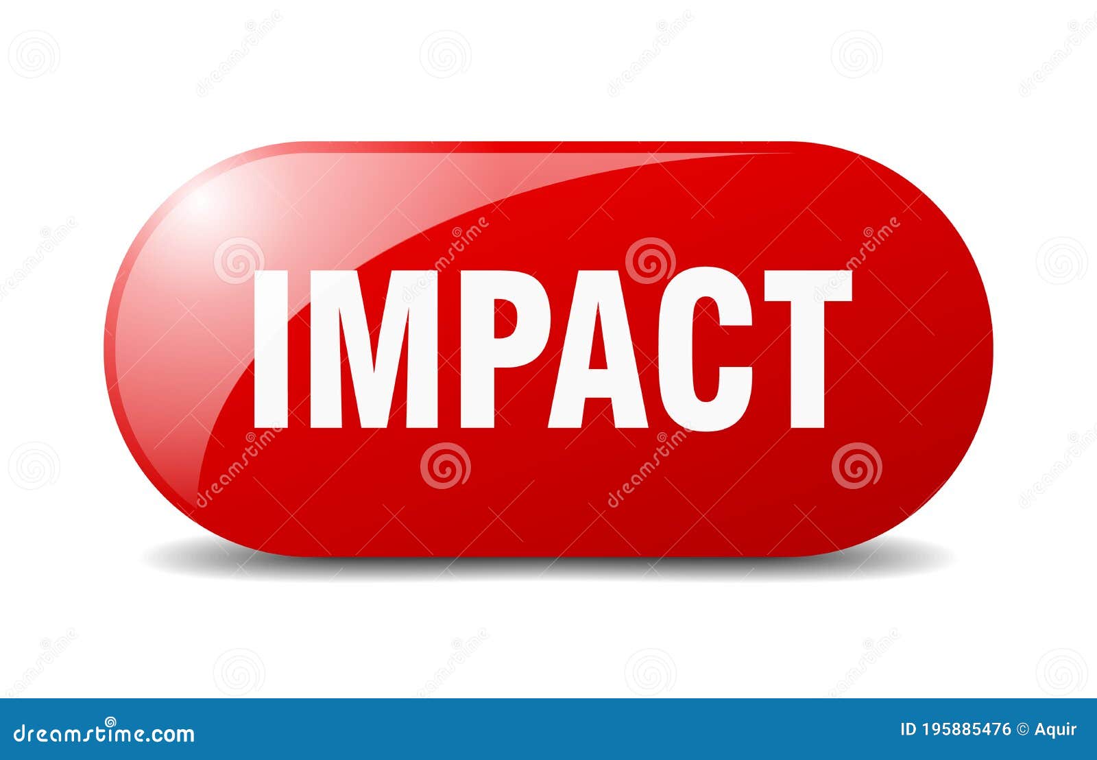 Impact Button. Impact Sign. Key. Push Button Stock Vector ...