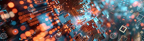 Impact of Electronic Devices on Modern Life Visualized through Abstract ...