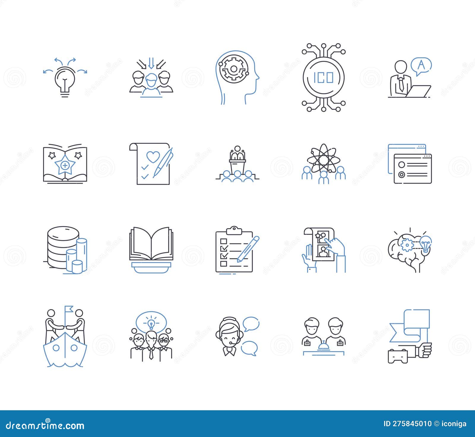 Impact Investing Line Icons Collection. Sustainable, Purposeful ... Impact Investing Line Icons Collection. Sustainable, Purposeful ...