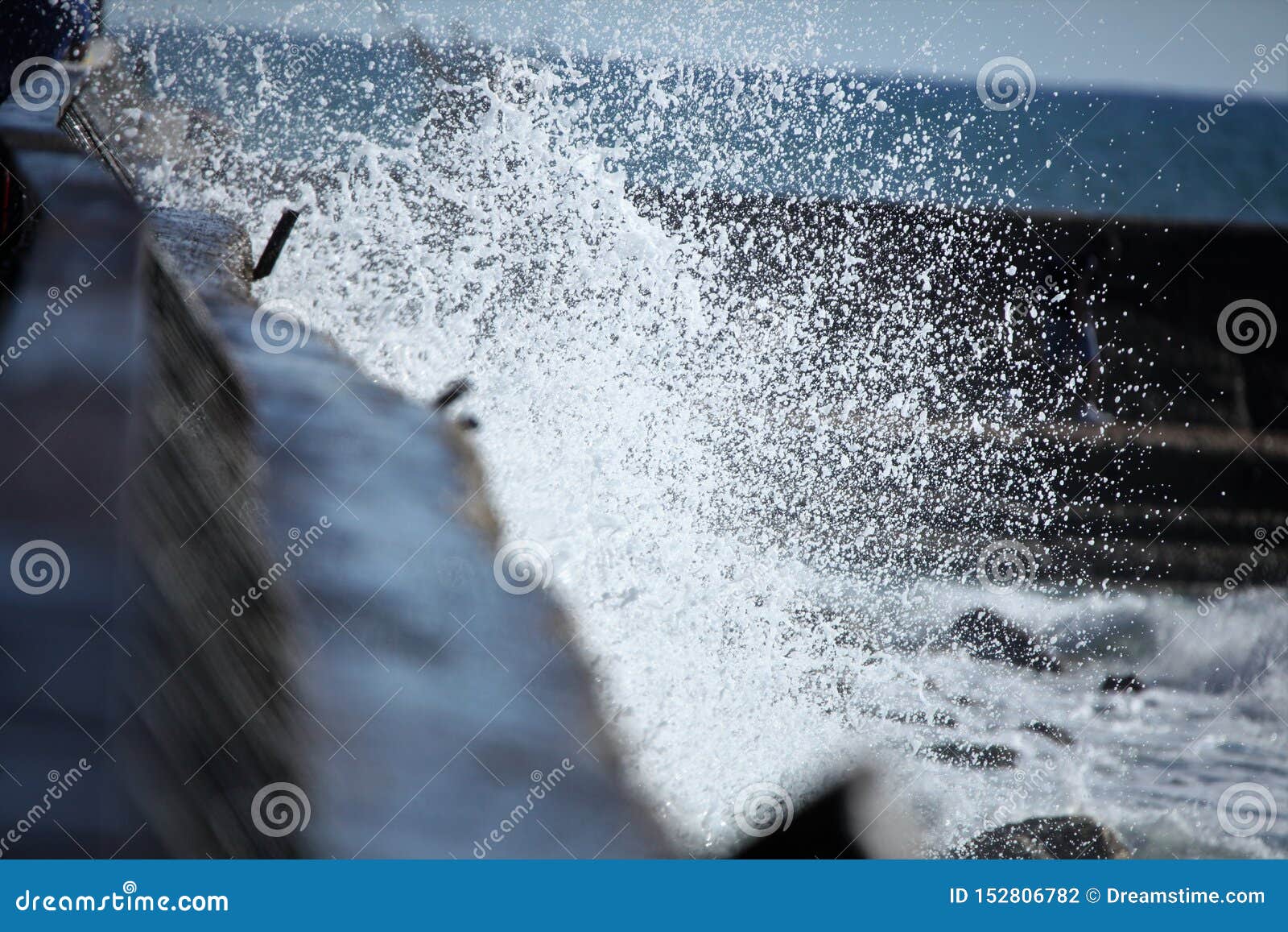 Impact Wave of the Sea Sunset Day Off Stock Photo - Image of sunset ...