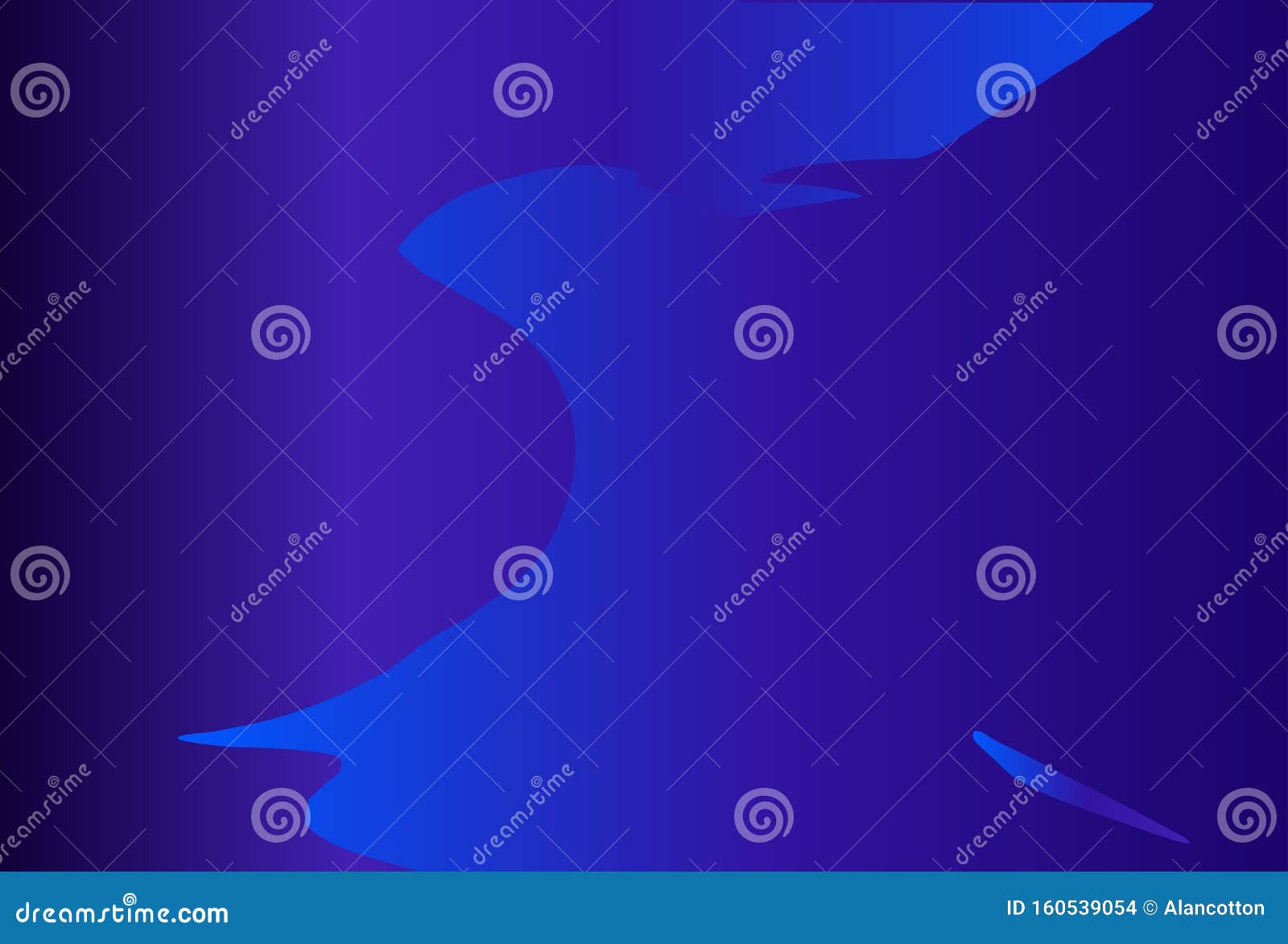 Impactante Fondo Abstracto Azul Ilustración Del Vector Ilustración De