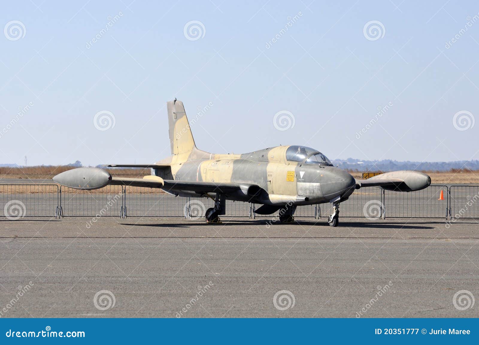 Impala Jet Aircraft. stock image. Image of force, plane - 20351777