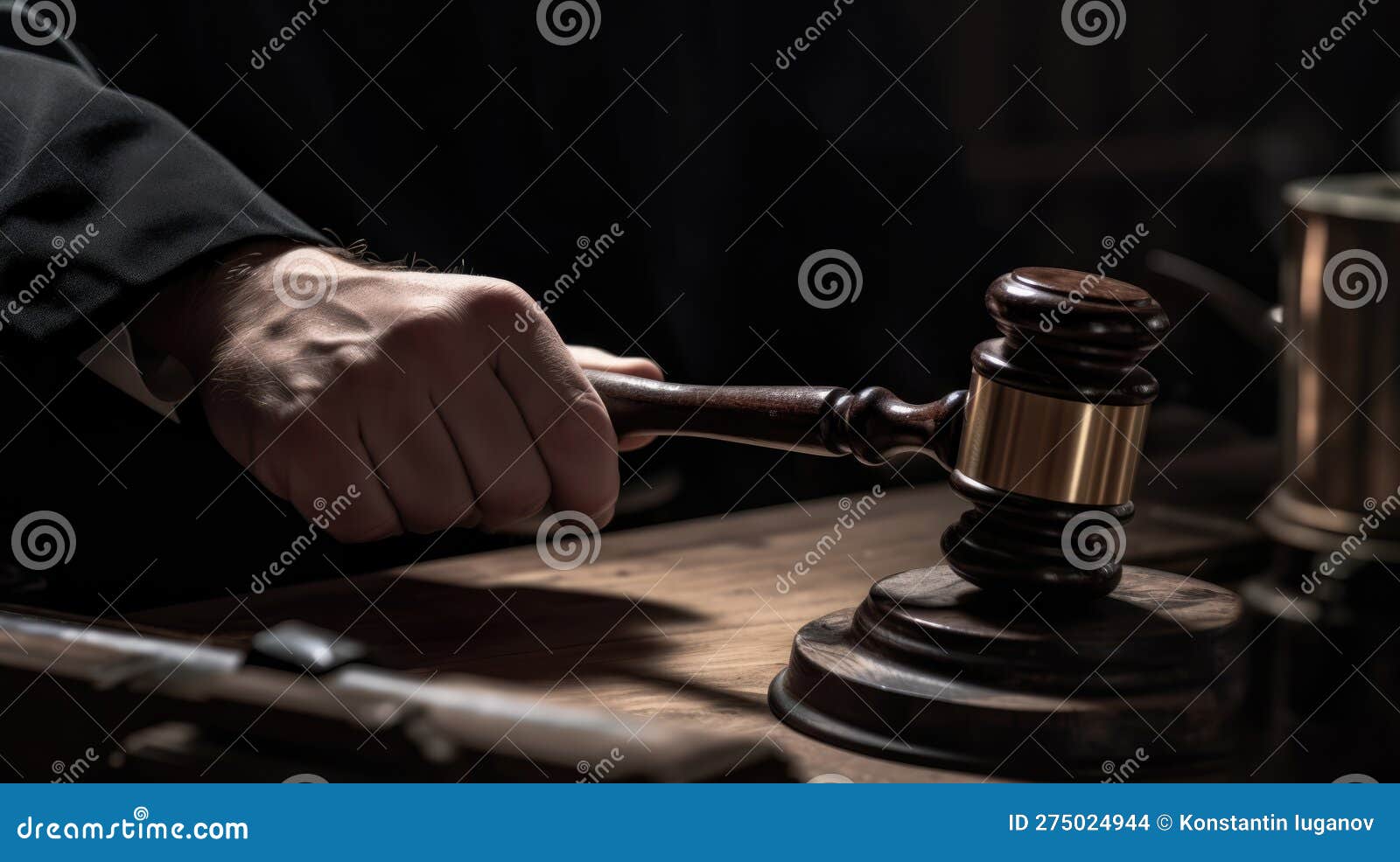 Impartial respected judge stock photo. Image of judgement - 275024944