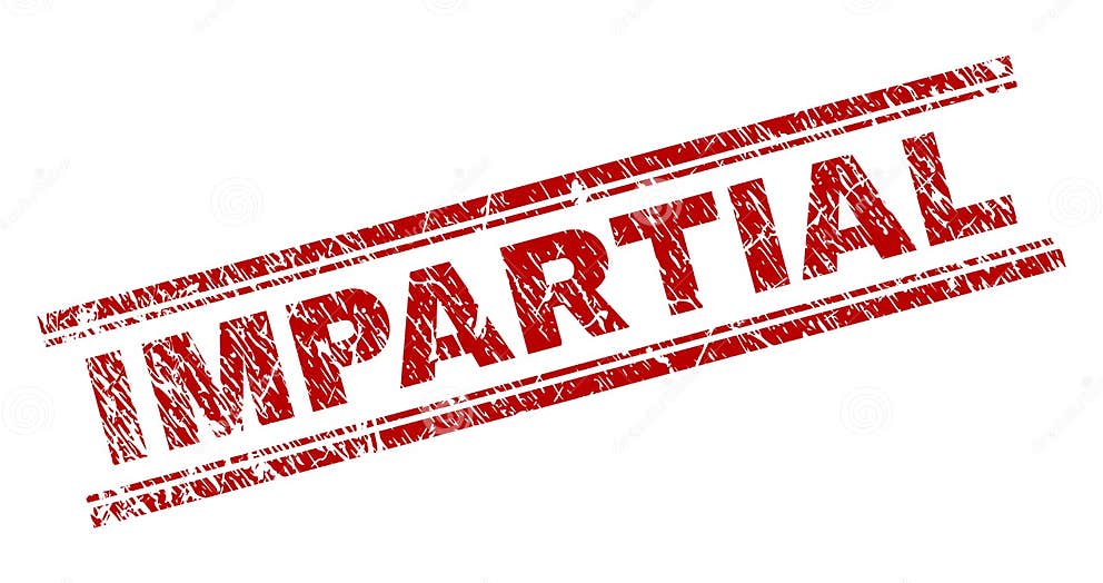 Scratched Textured IMPARTIAL Stamp Seal Stock Vector - Illustration of ...