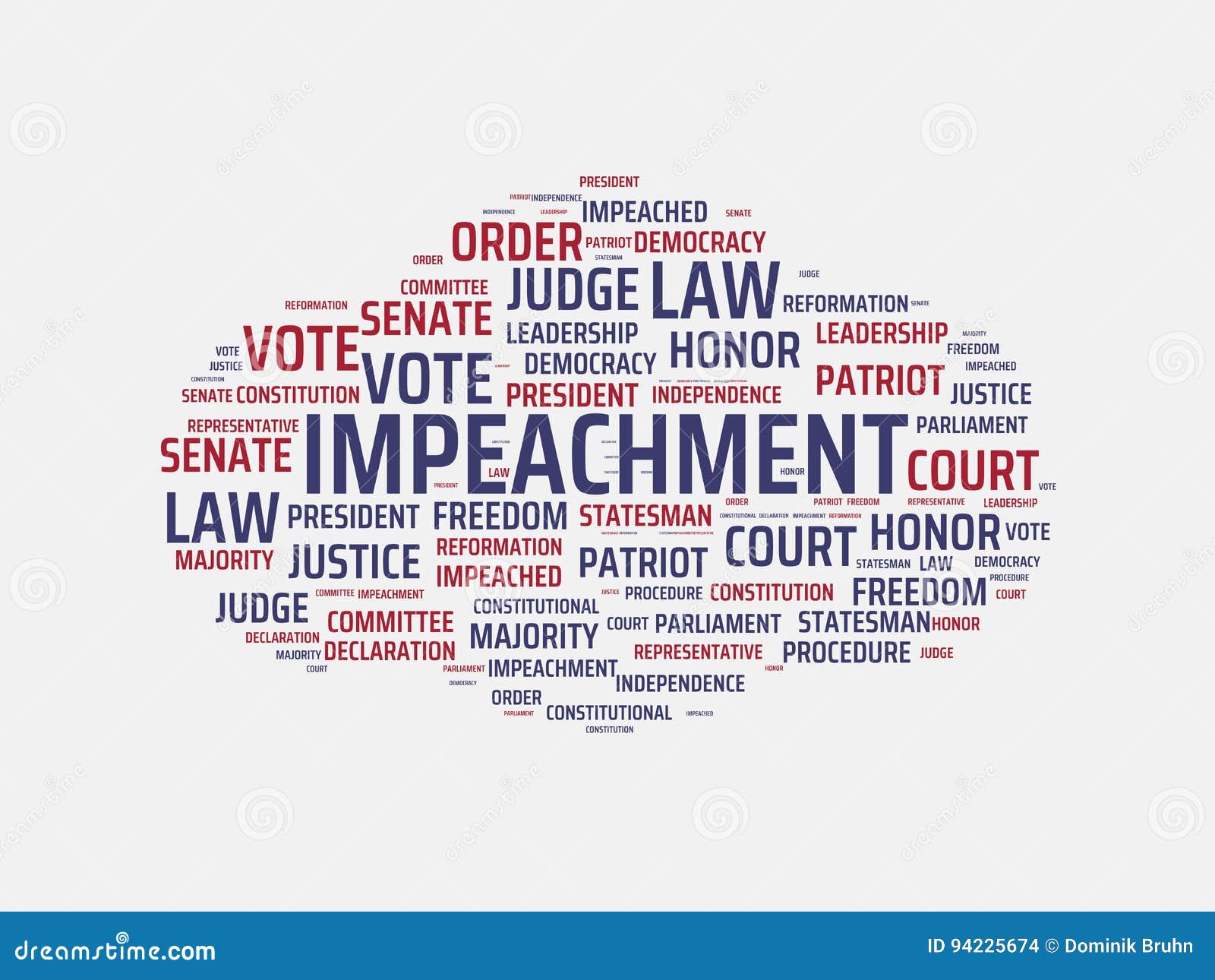 IMPEACHMENT - Image with Words Associated with the Topic IMPEACHMENT ...