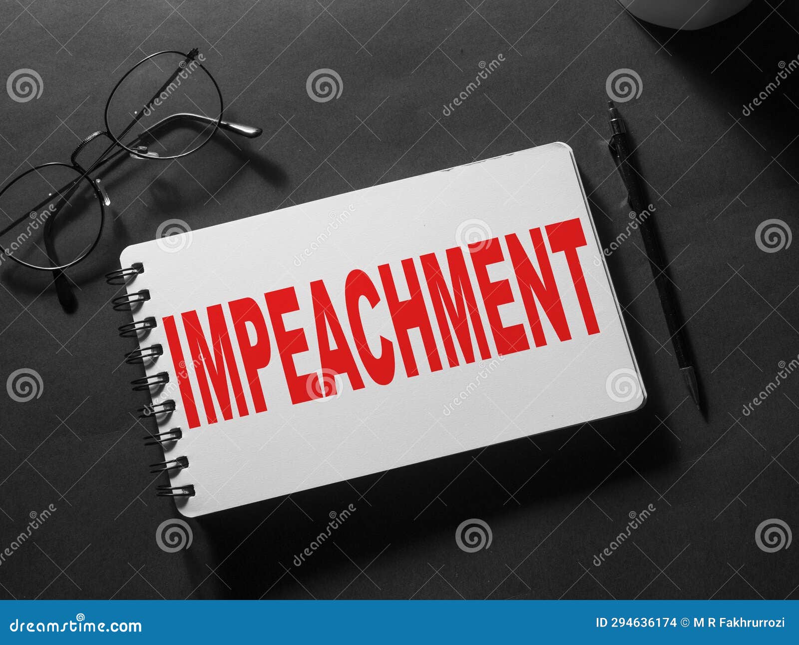 Impeachment, Text Words Typography Written on Paper, Politic and ...