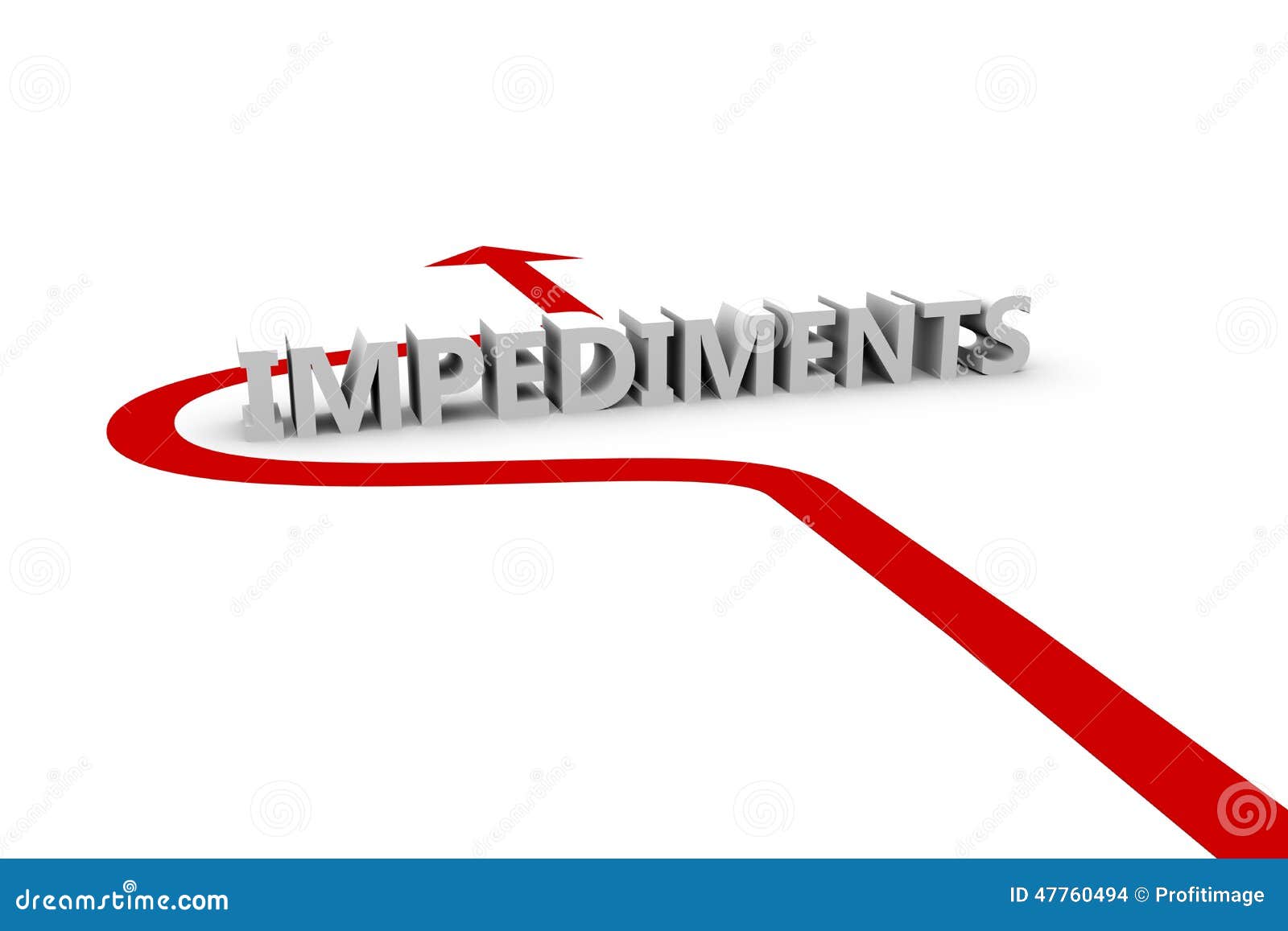 Impediments stock illustration. Illustration of overcome - 47760494