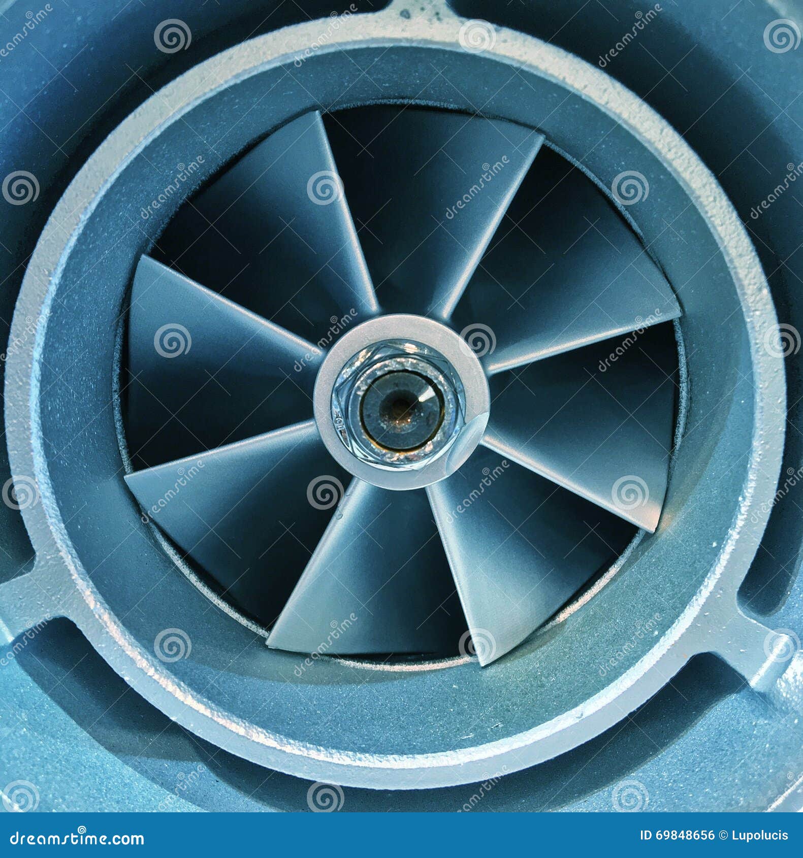 Impeller stock photo. Image of detail, engineering, technical - 69848656