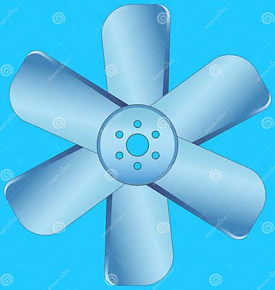 Impeller stock vector. Illustration of aircraft, blowing - 52457640