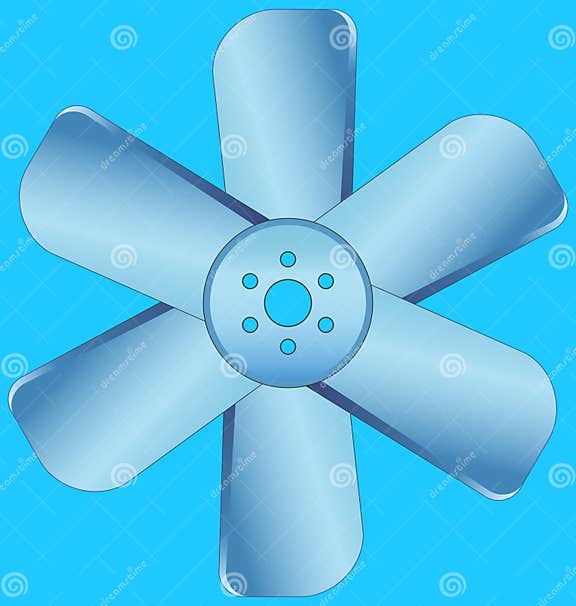 Impeller stock vector. Illustration of aircraft, blowing - 52457640