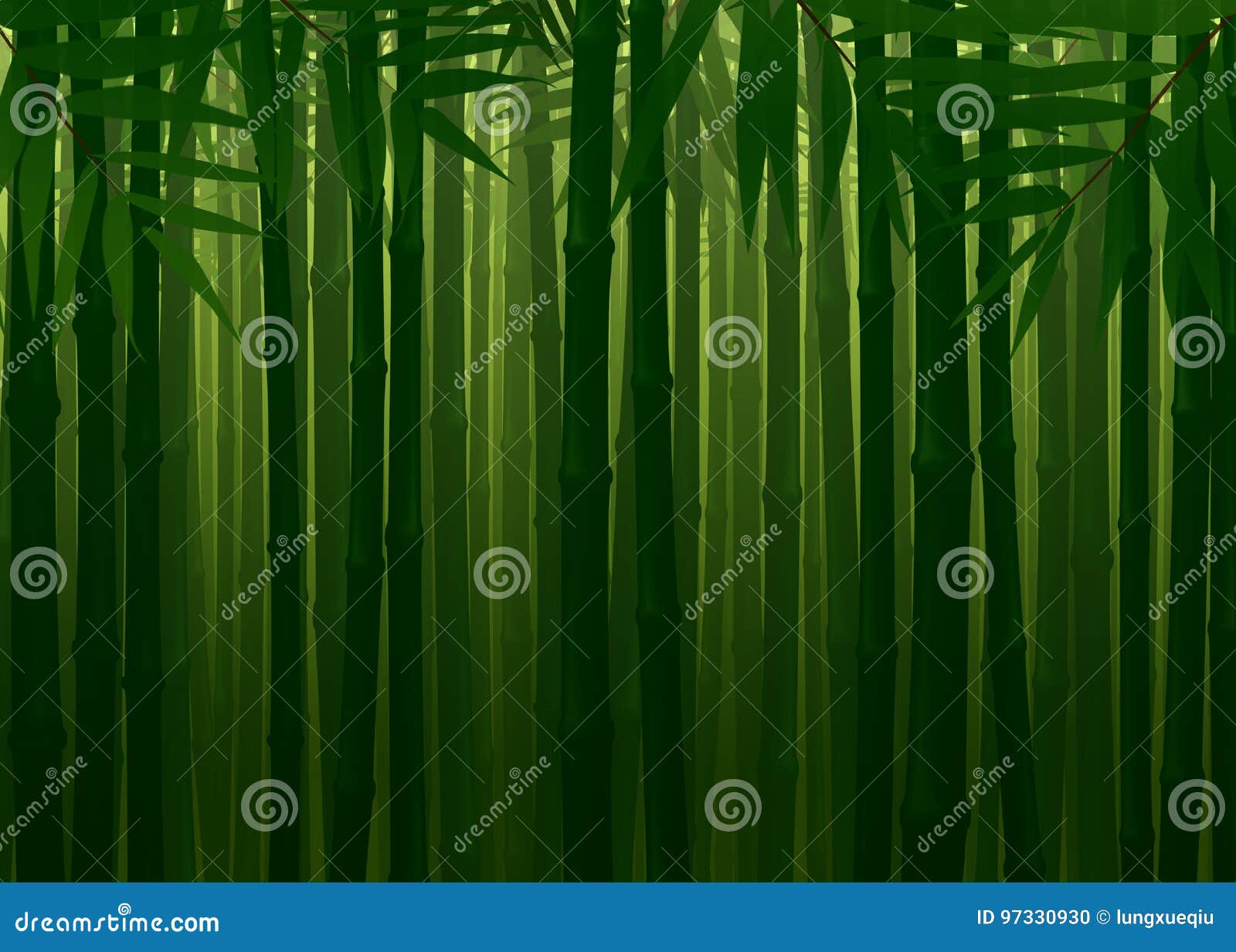 Impenetrable Bamboo Forest Spring Autumn Texture Background Stock Photo - Image of dark, decor ...