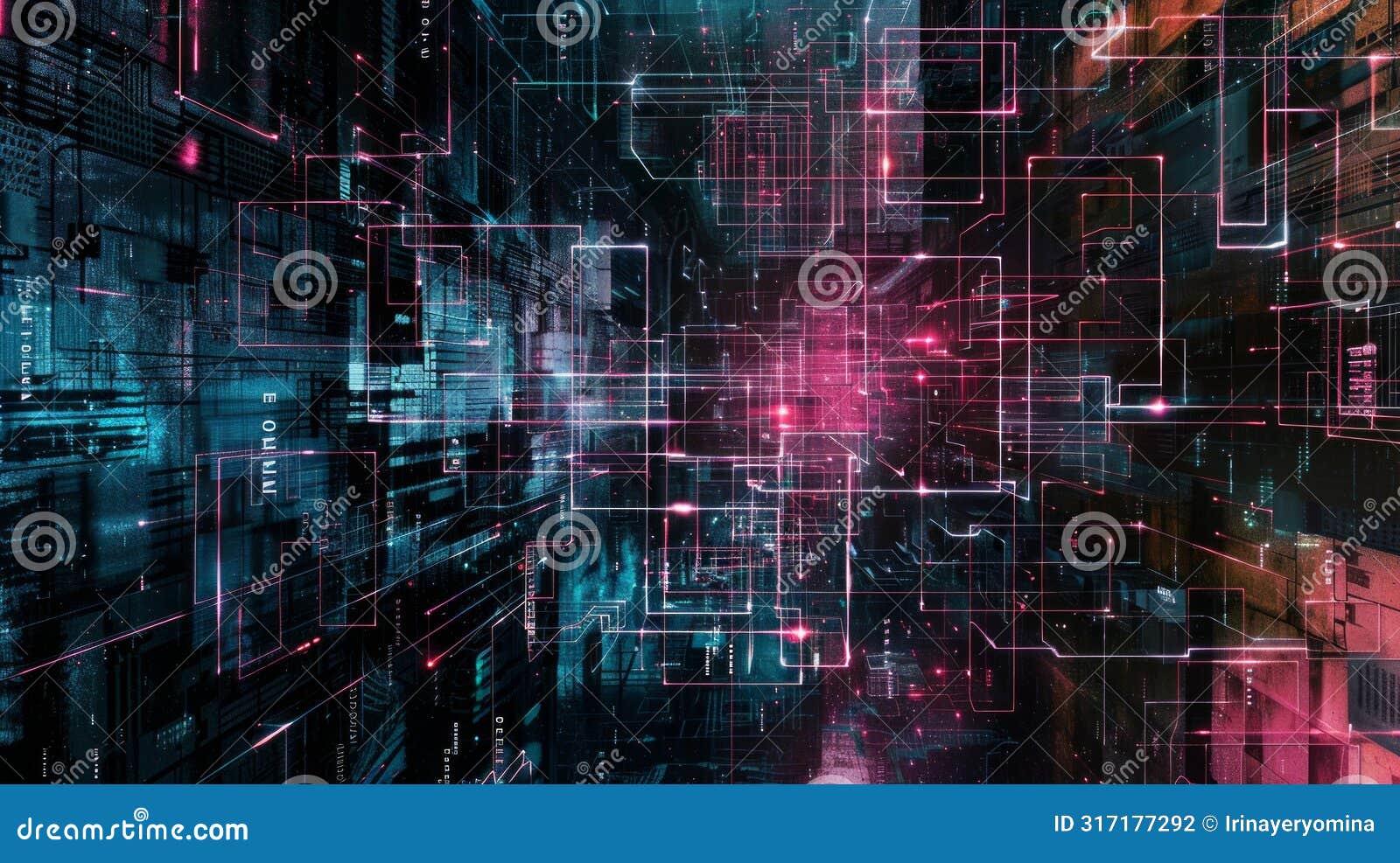 Impenetrable Maze of Cybersecurity Firewalls and Barriers Stock Photo ... Impenetrable Maze of Cybersecurity Firewalls and Barriers Stock Photo ...