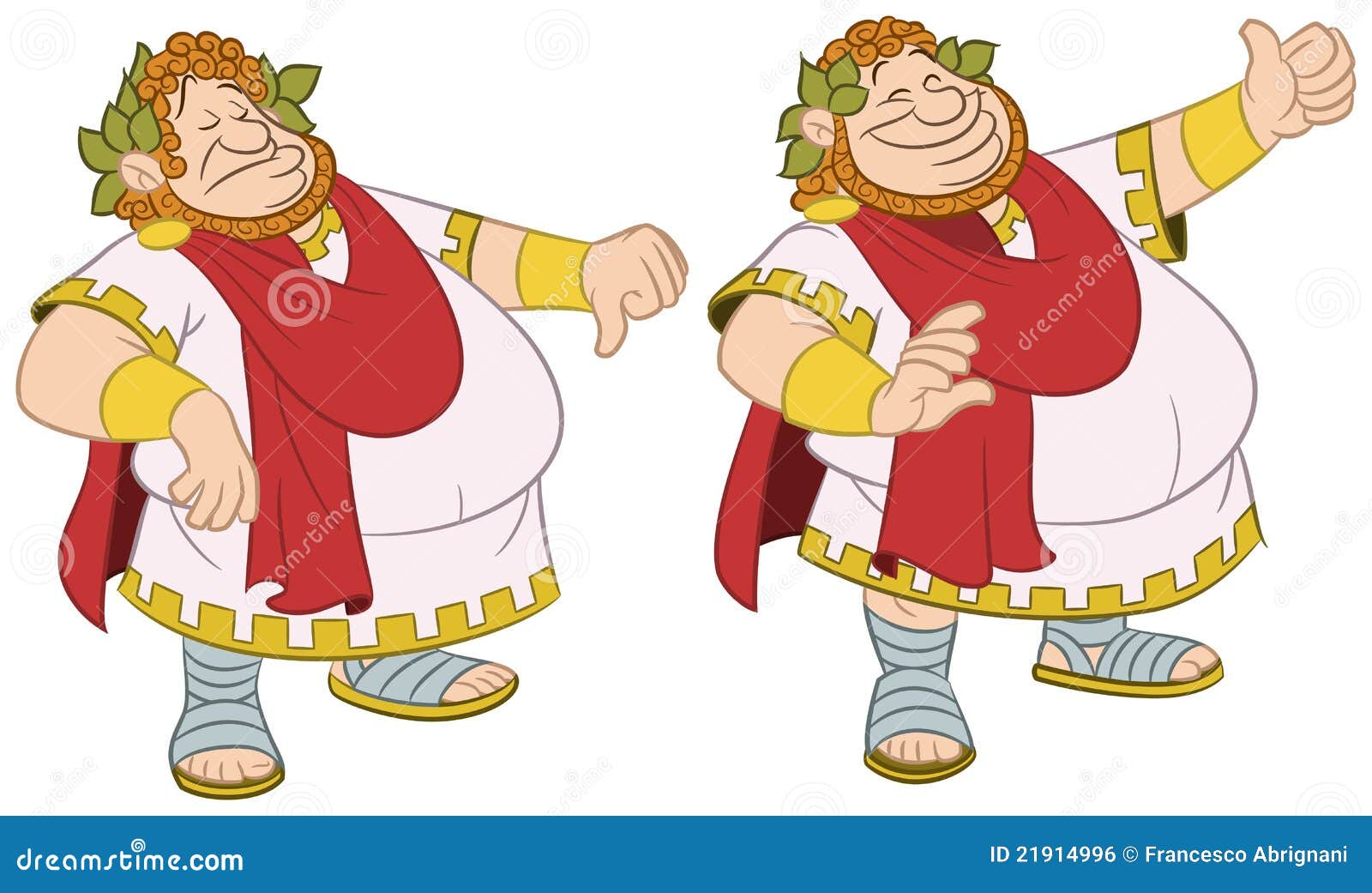 Imperador romano ilustração stock. Ilustração de cômico - 21914996