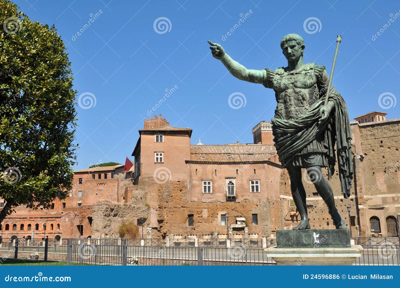 Imperador romano foto de stock. Imagem de imperador, mercado - 24596886