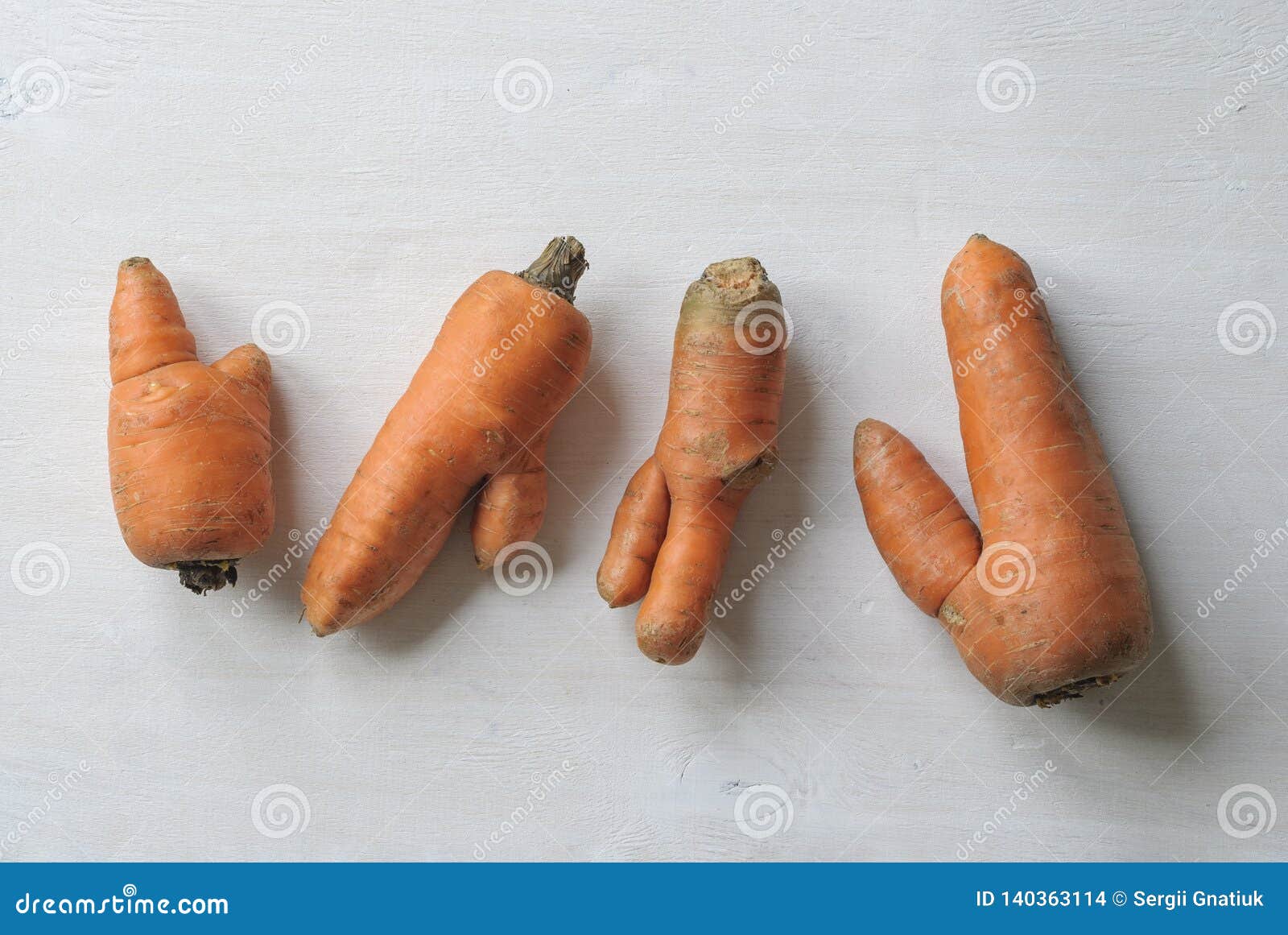 Imperfect Carrots with Ugly Shapes Stock Photo - Image of farming ...