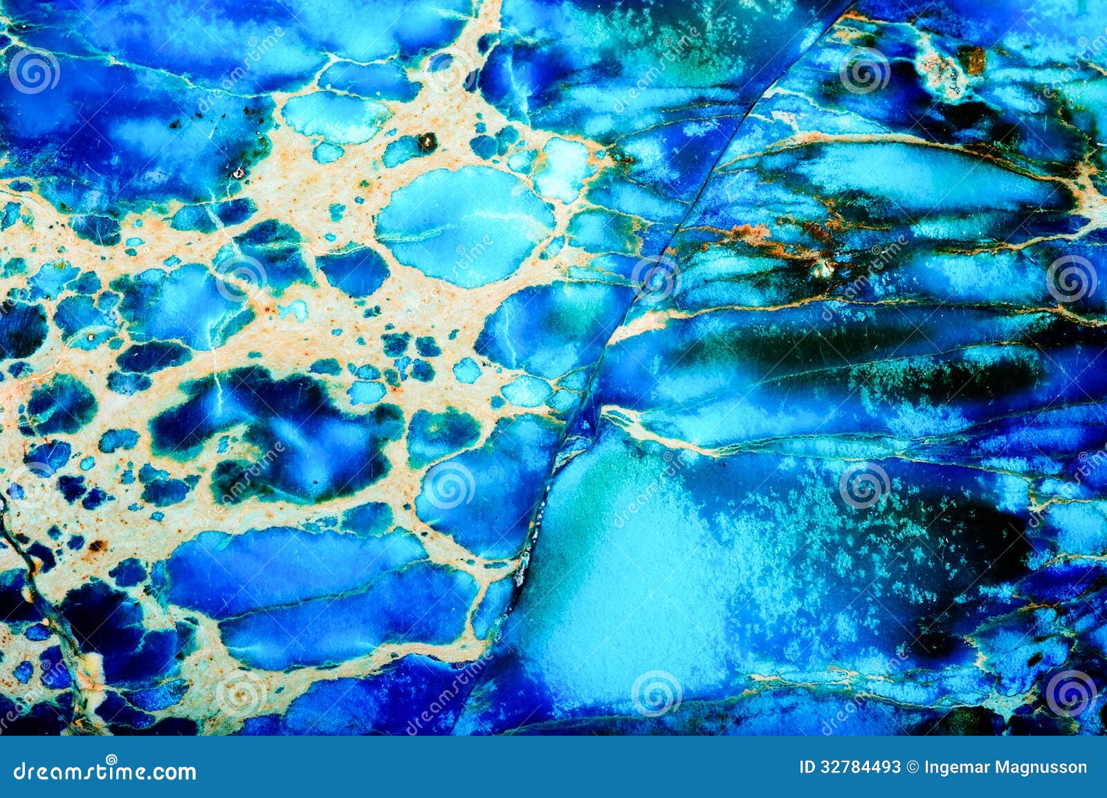 Imperial blue jasper stock image. Image of veins, geology - 32784493