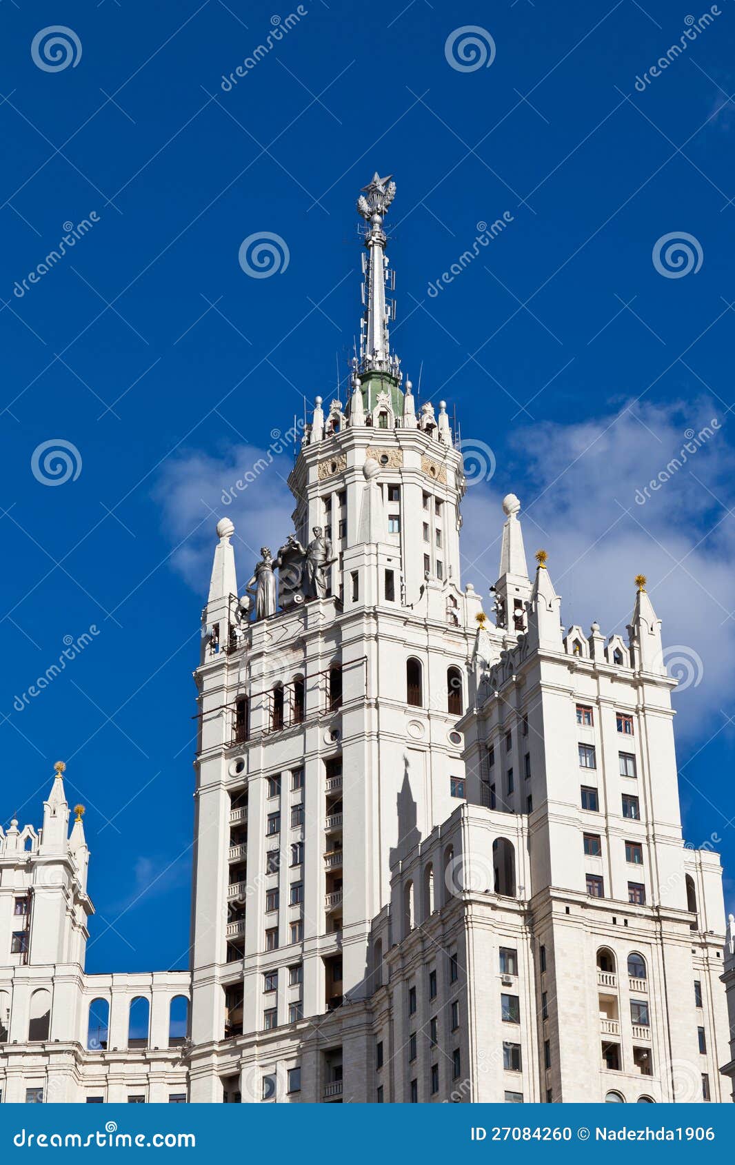 Imperial Building in Moscow Stock Photo - Image of house, columns: 27084260