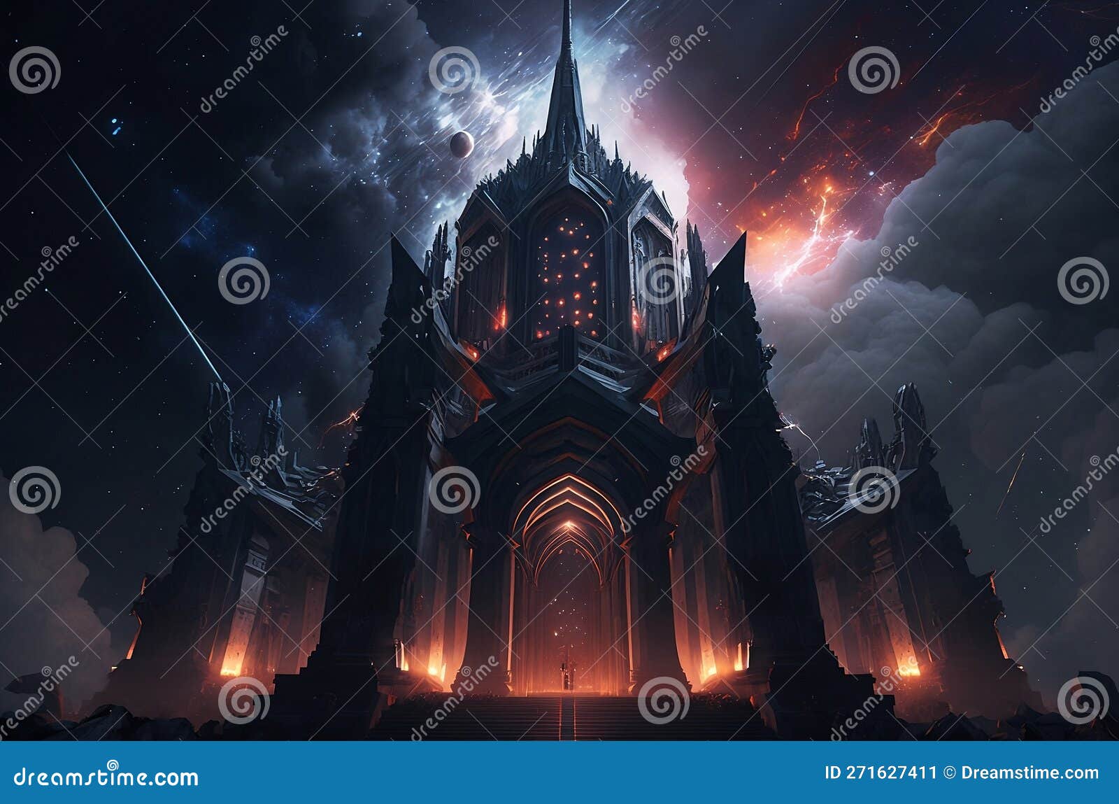 An Imperial Cathedral from an Alien Planet in a Galaxy Around a Sharp ...