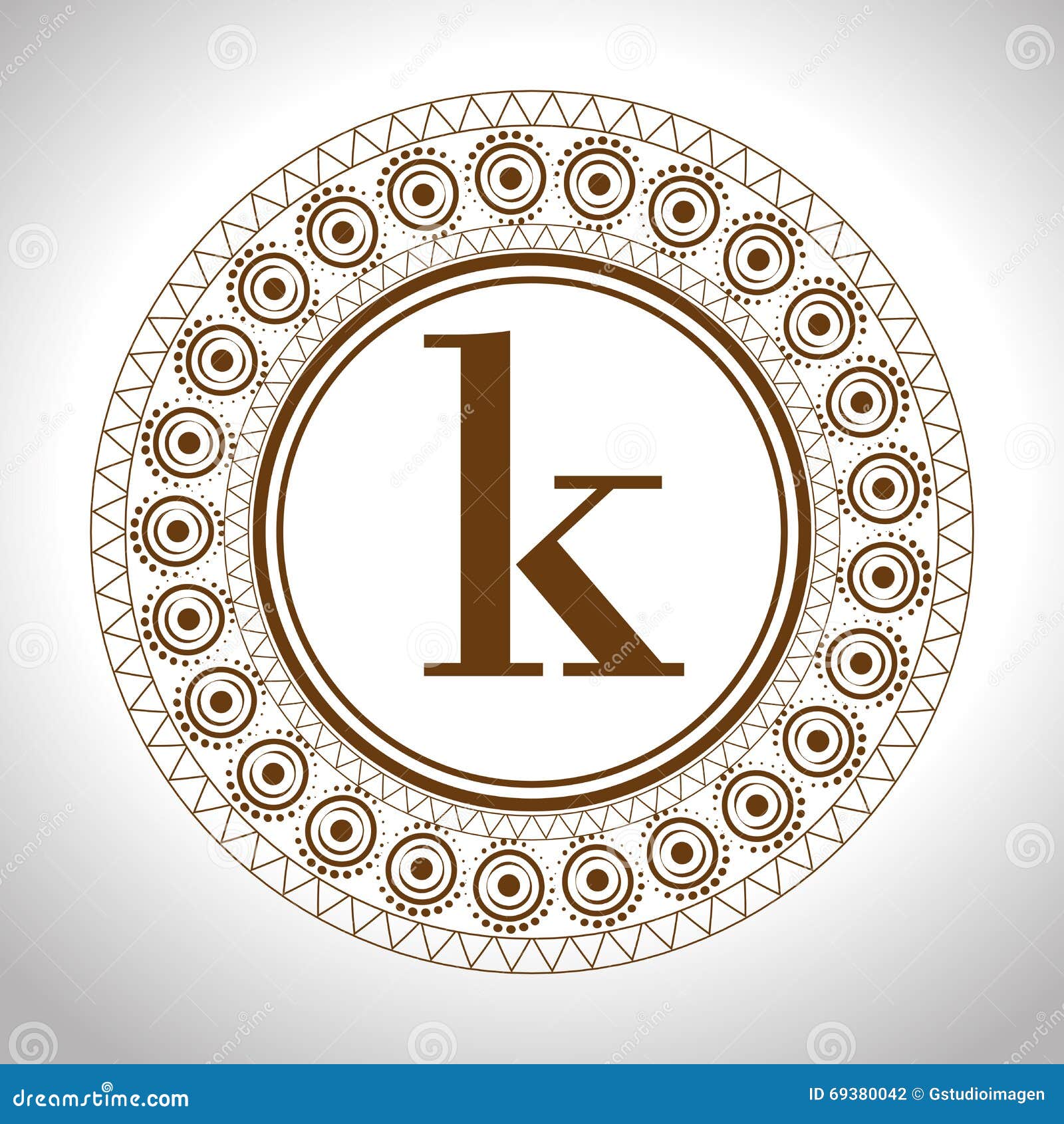 Imperial font design stock illustration. Illustration of circle - 69380042