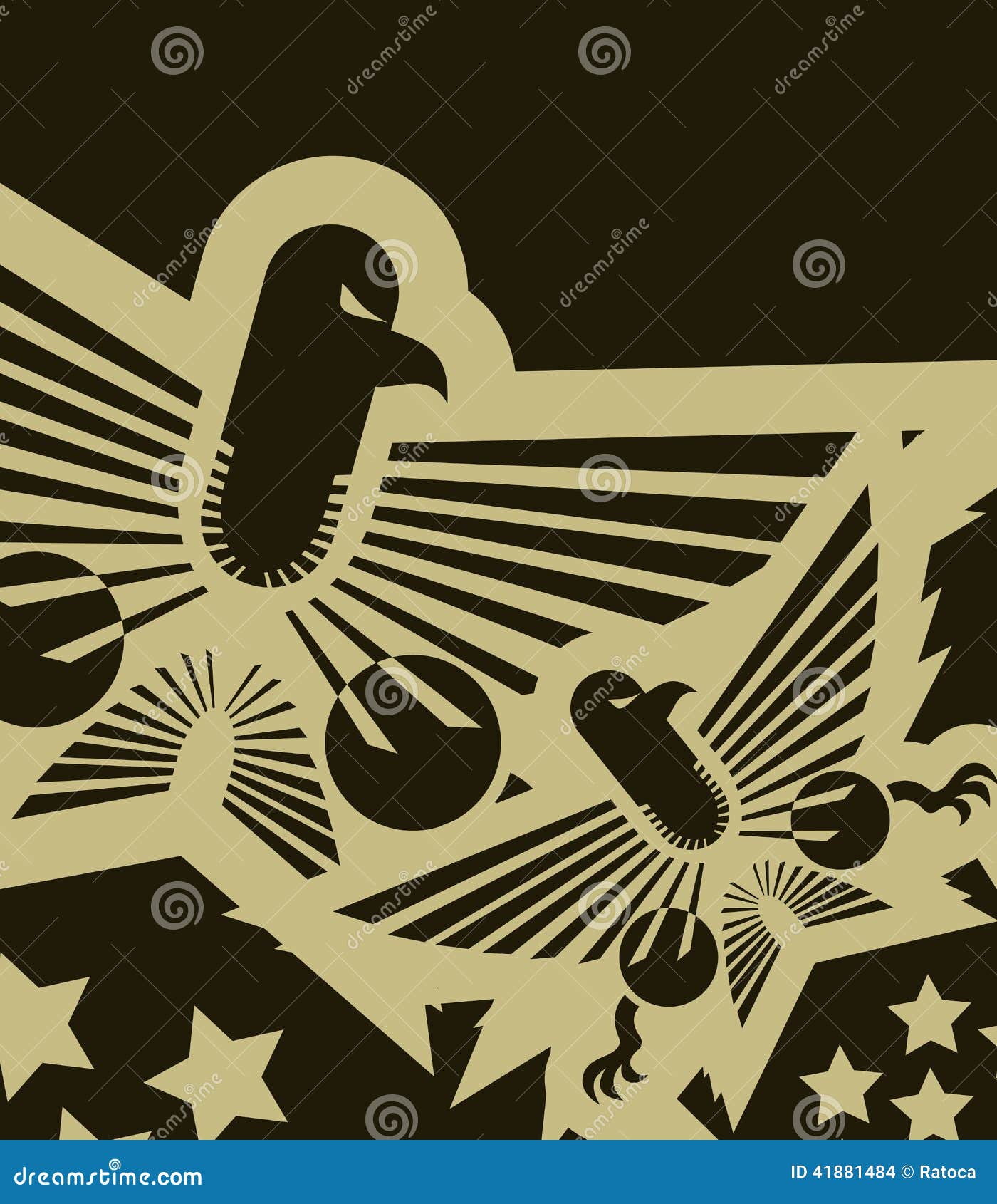 Imperial symbol stock vector. Illustration of empire - 41881484